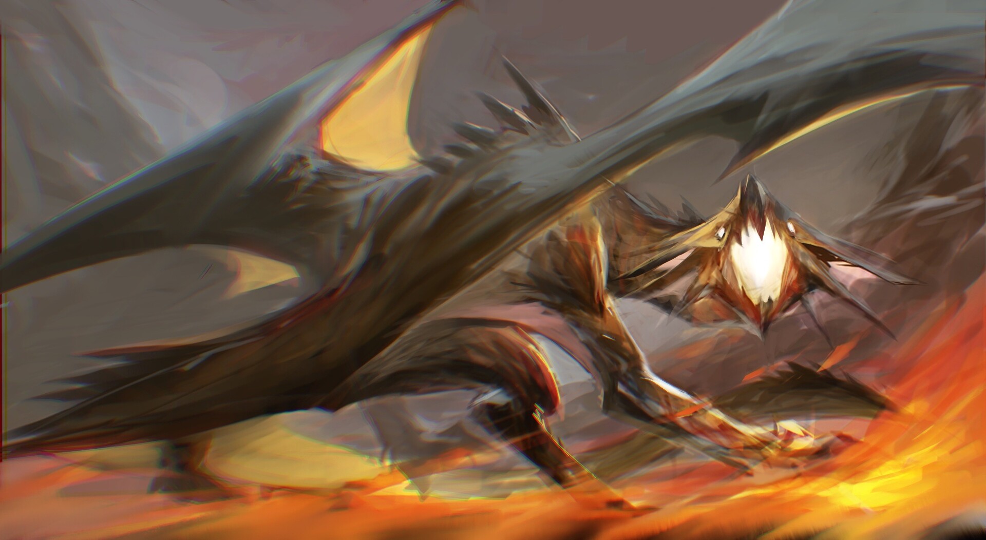 ArtStation - Mortur dragon