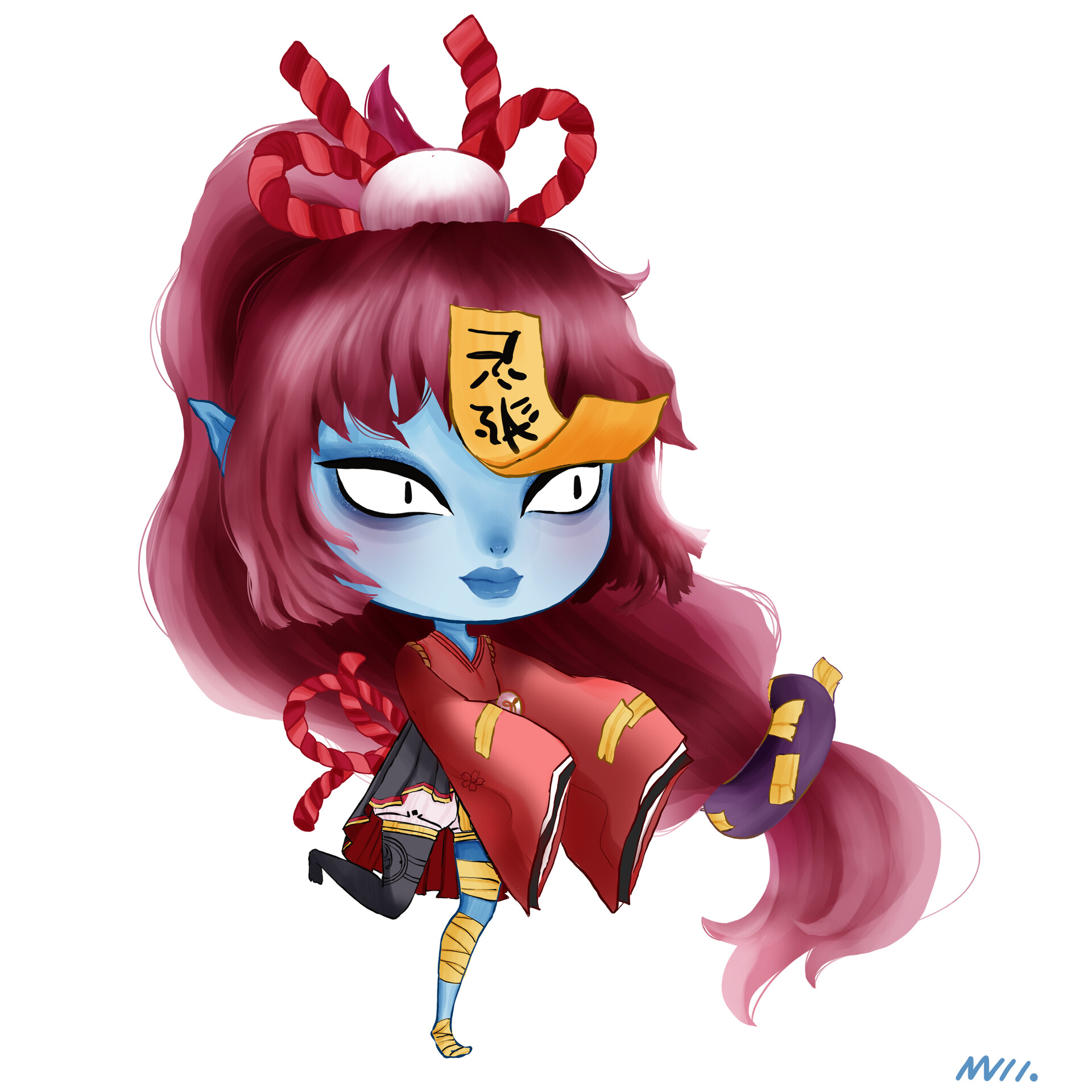 ArtStation - Bubble head (2)