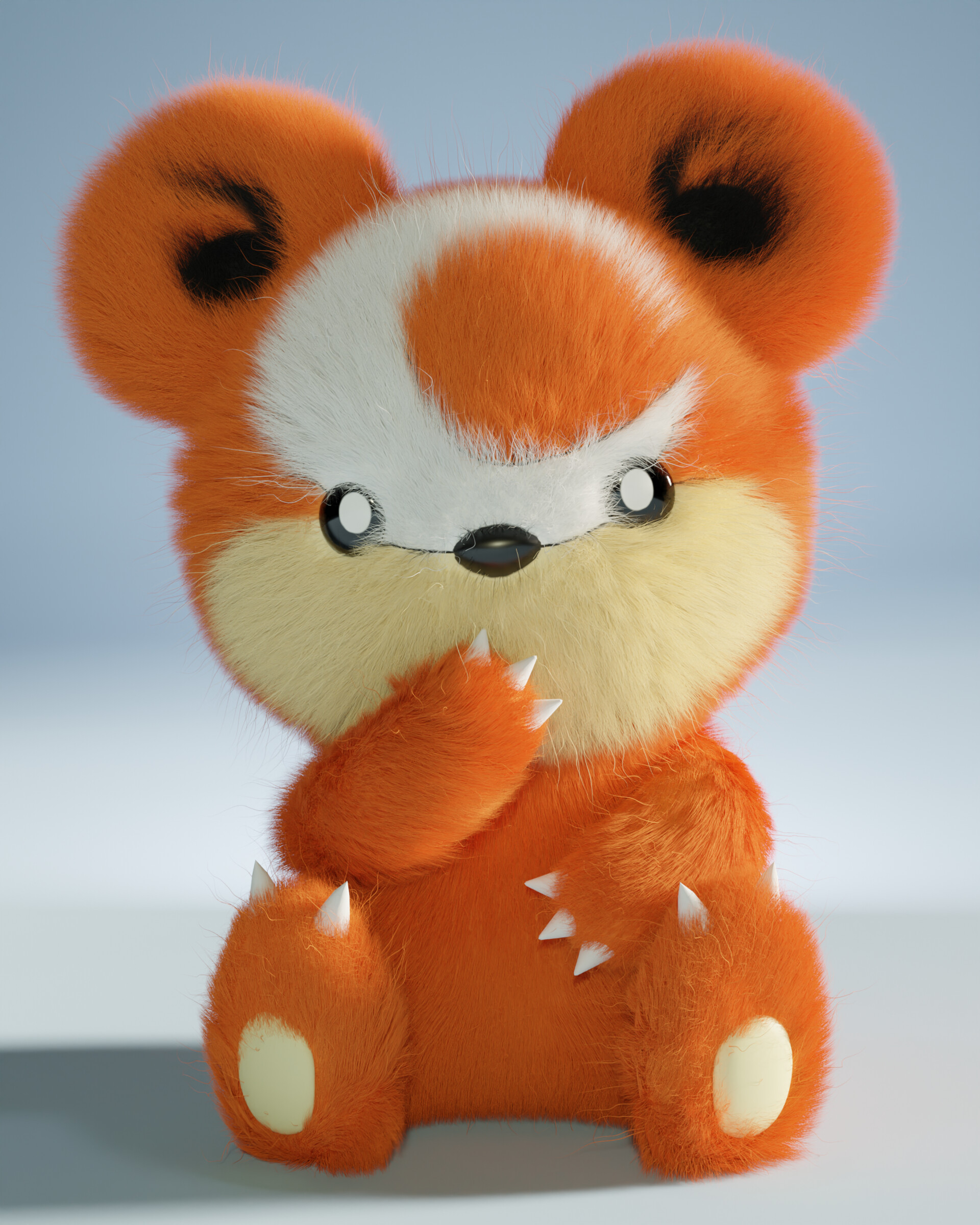 ArtStation - Teddiursa pokemon