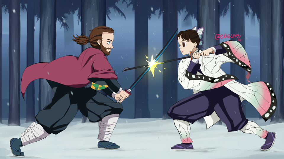 ArtStation - Demon Slayer (Commission)