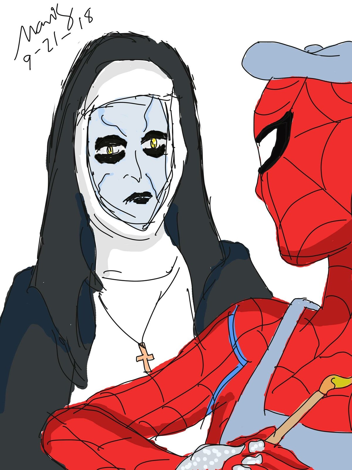 Mavis Rosuman The Crossover You Never Asked Spider Man X Valak