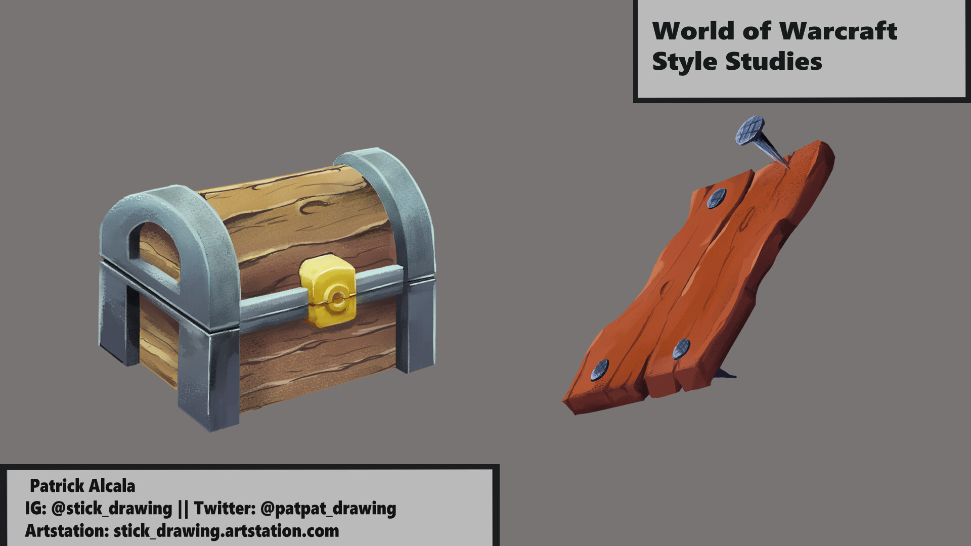 ArtStation - World of Warcraft Prop Studies