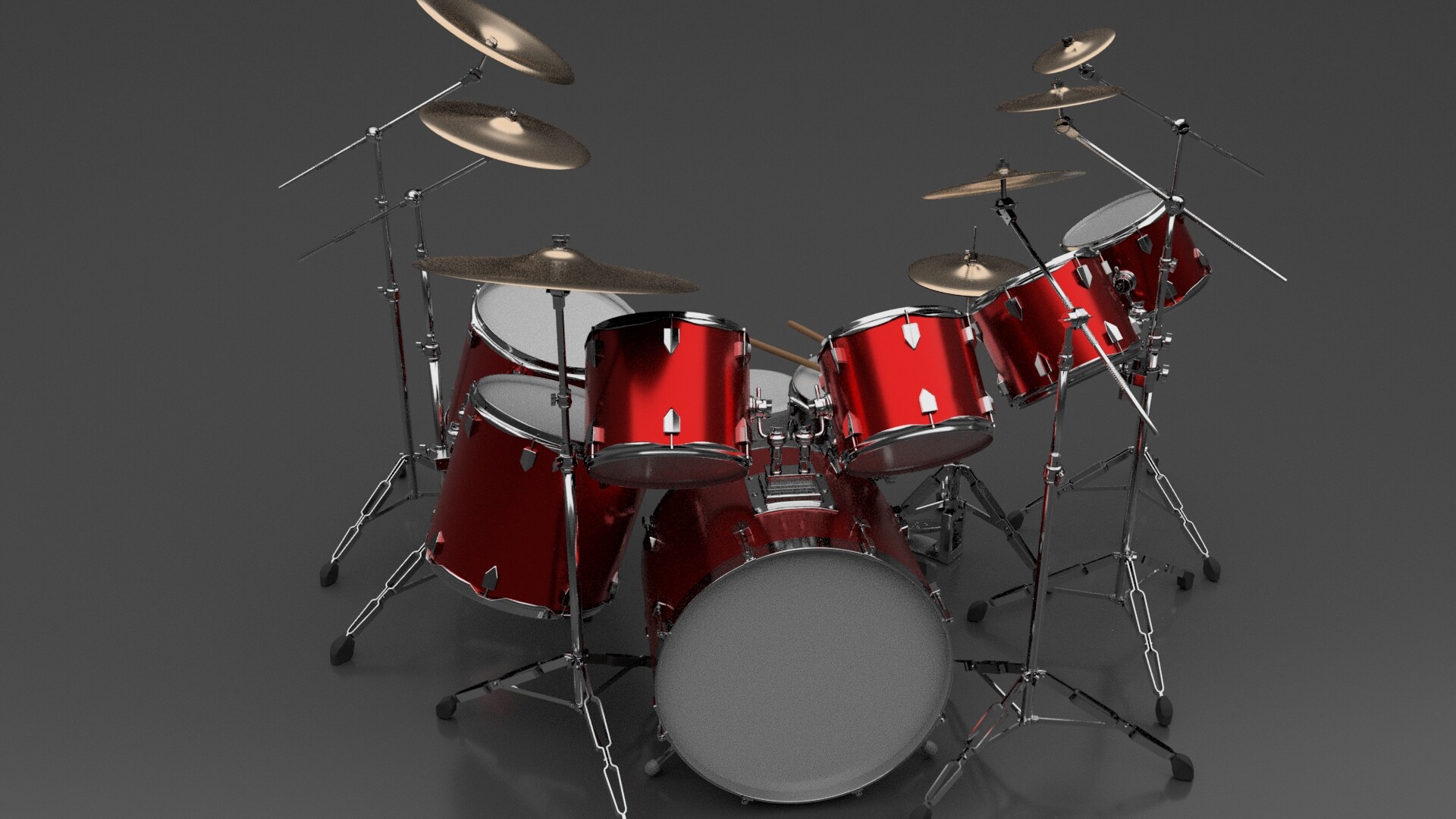 ArtStation - Drum set