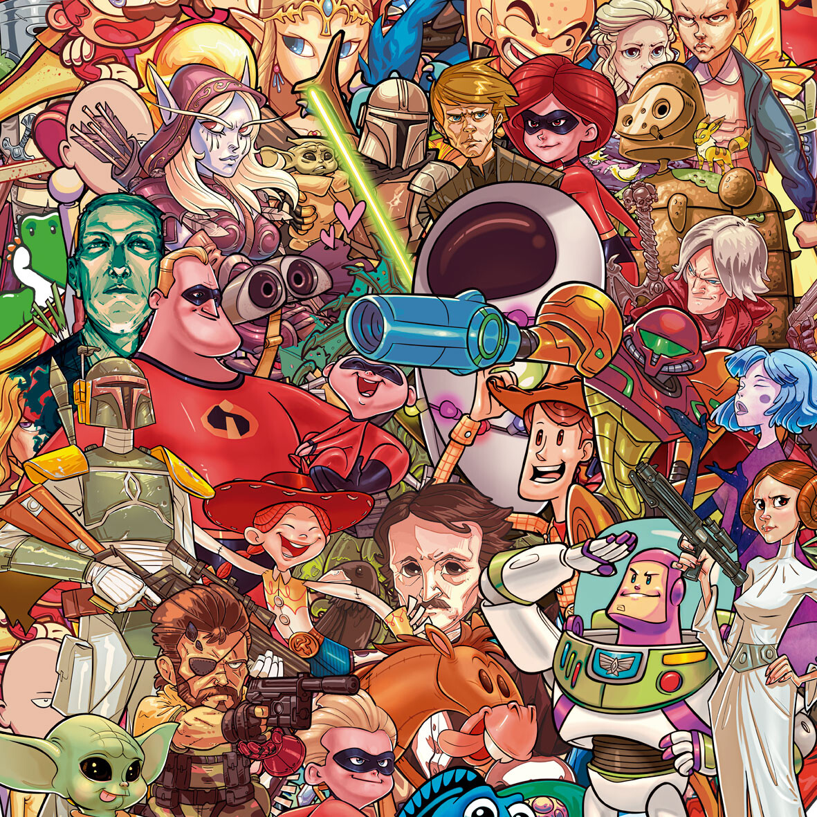 DANIEL HERRERA - Cartoon / Caricature / Sticker design samples