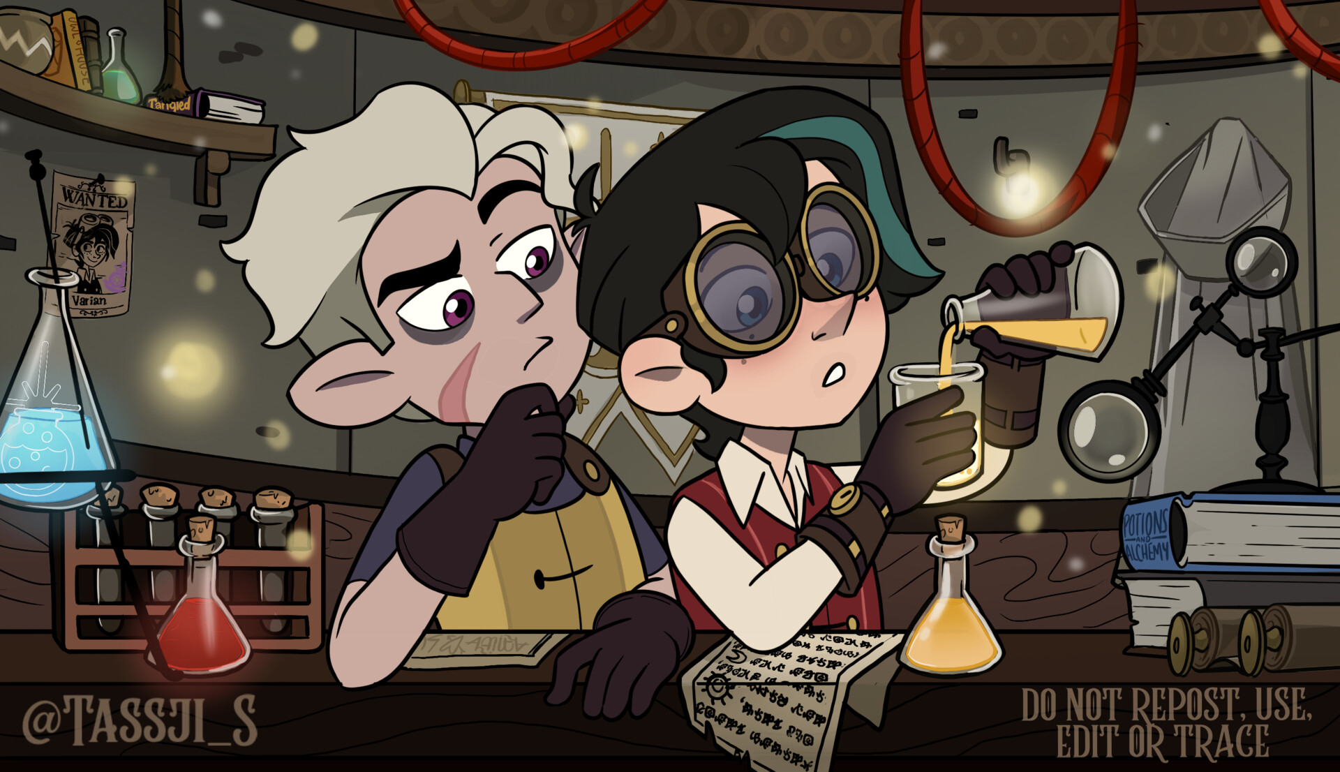 ArtStation - Tangled Owl House Crossover