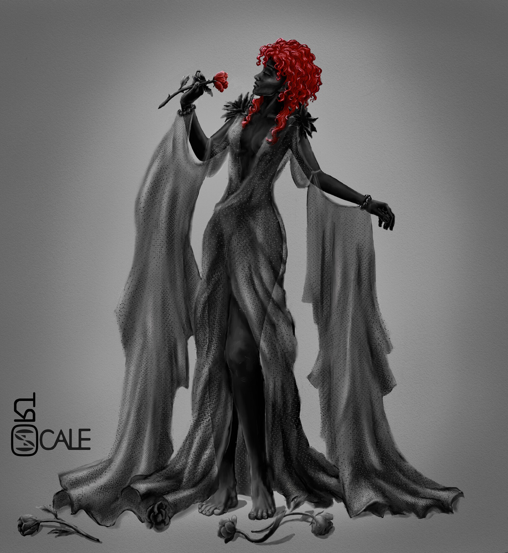 ArtStation - OC Lady Dark