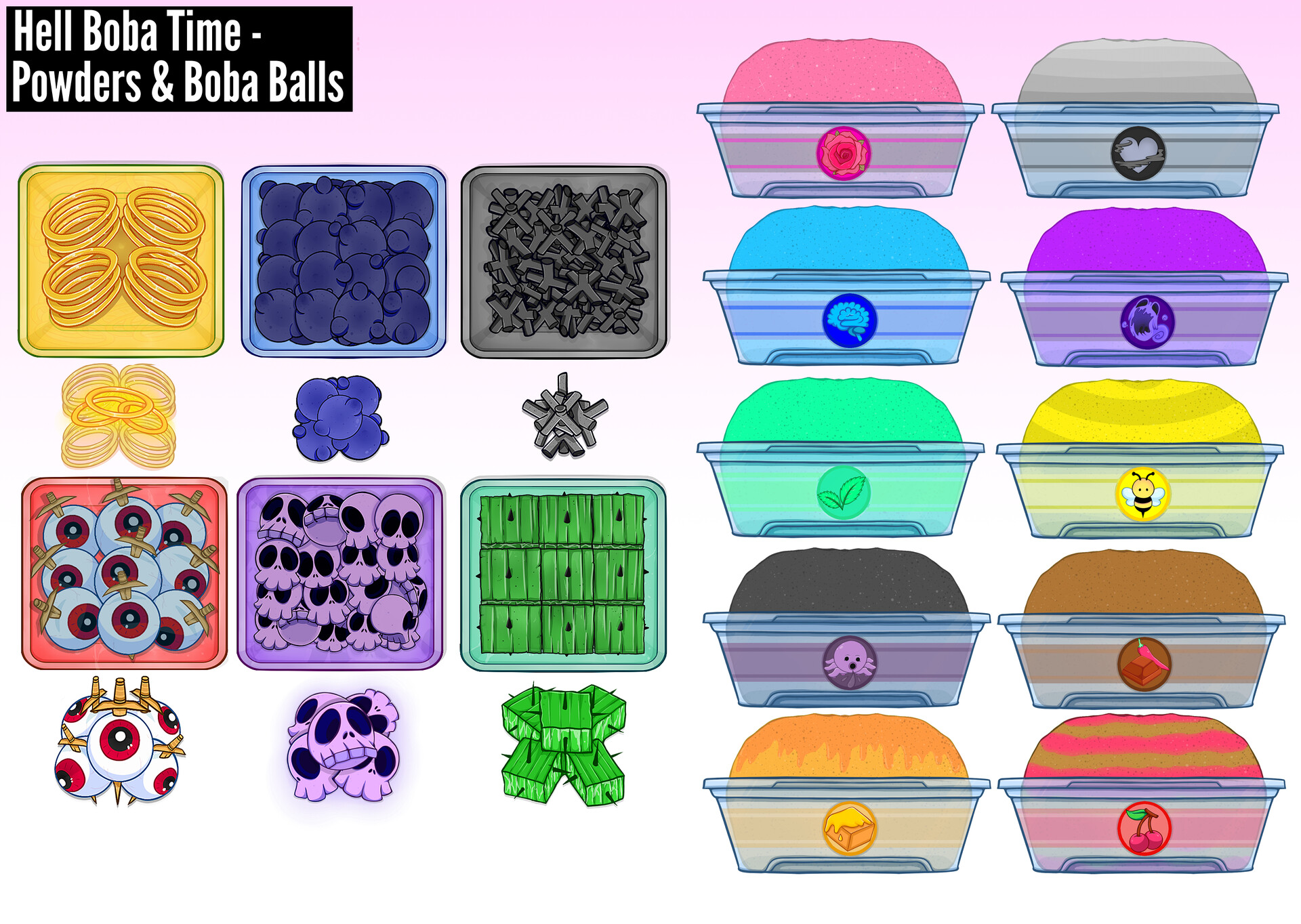 Dan Whittam - Hell Boba Cafe - Drink Mixing Simulator