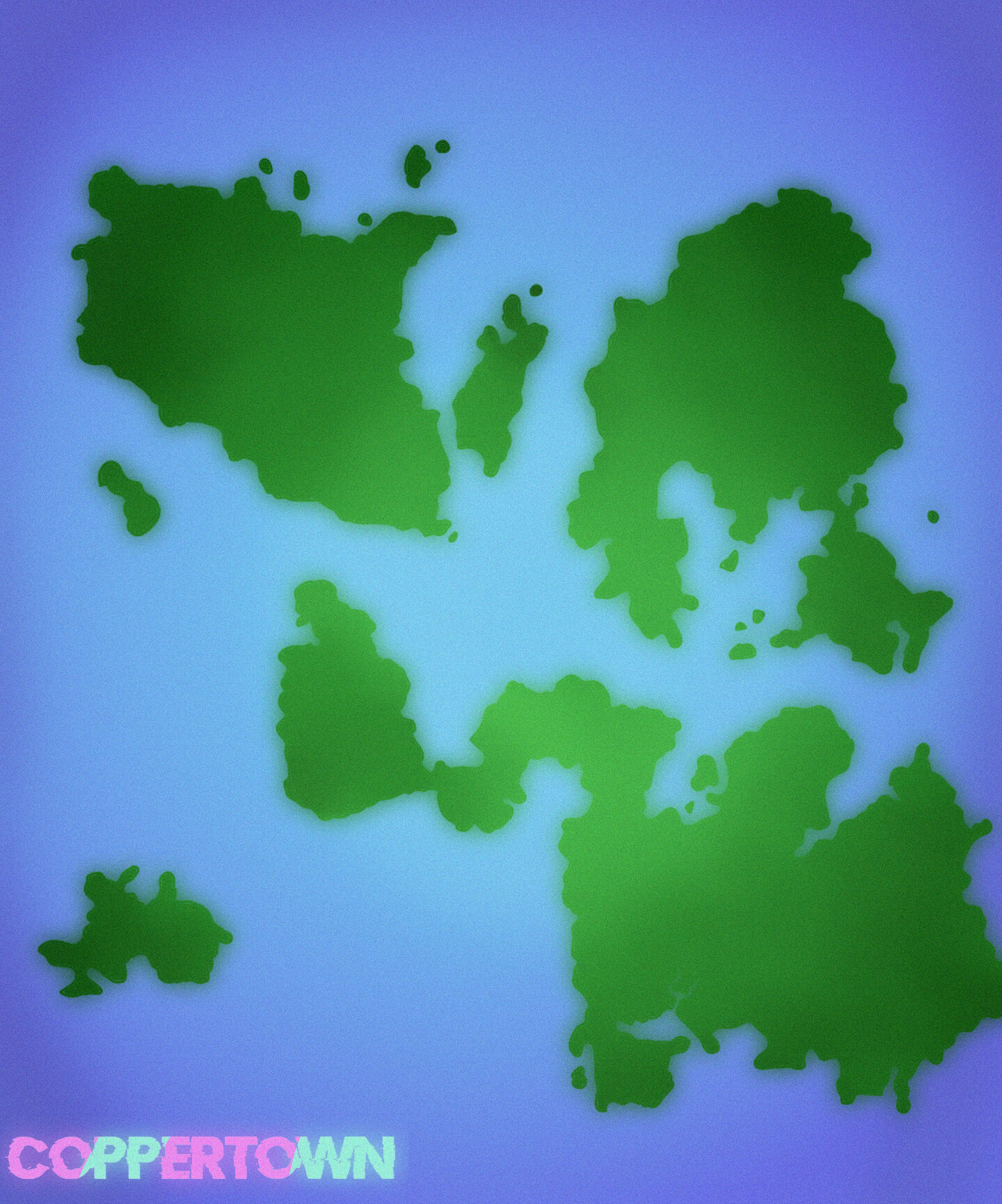 ArtStation - comic book map concept