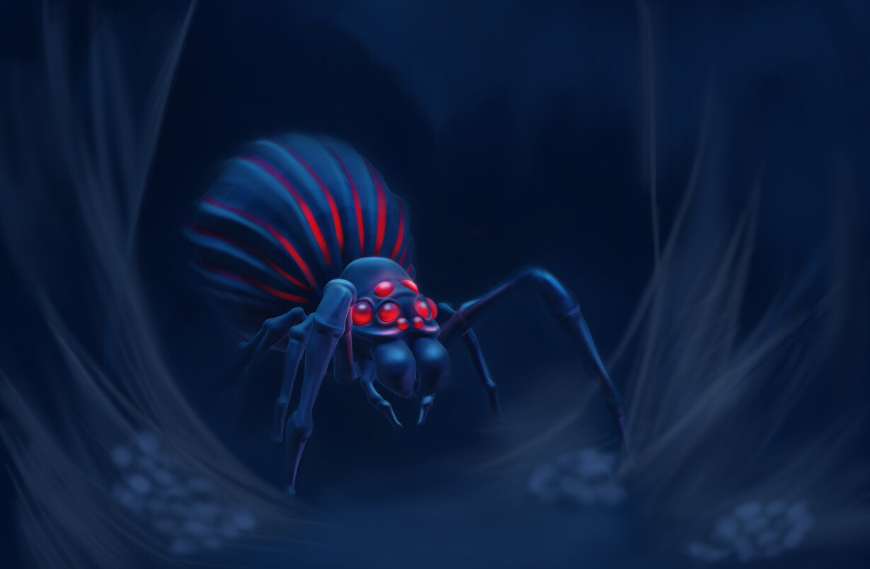 ArtStation - Kushara Dome Spider (Matriach)