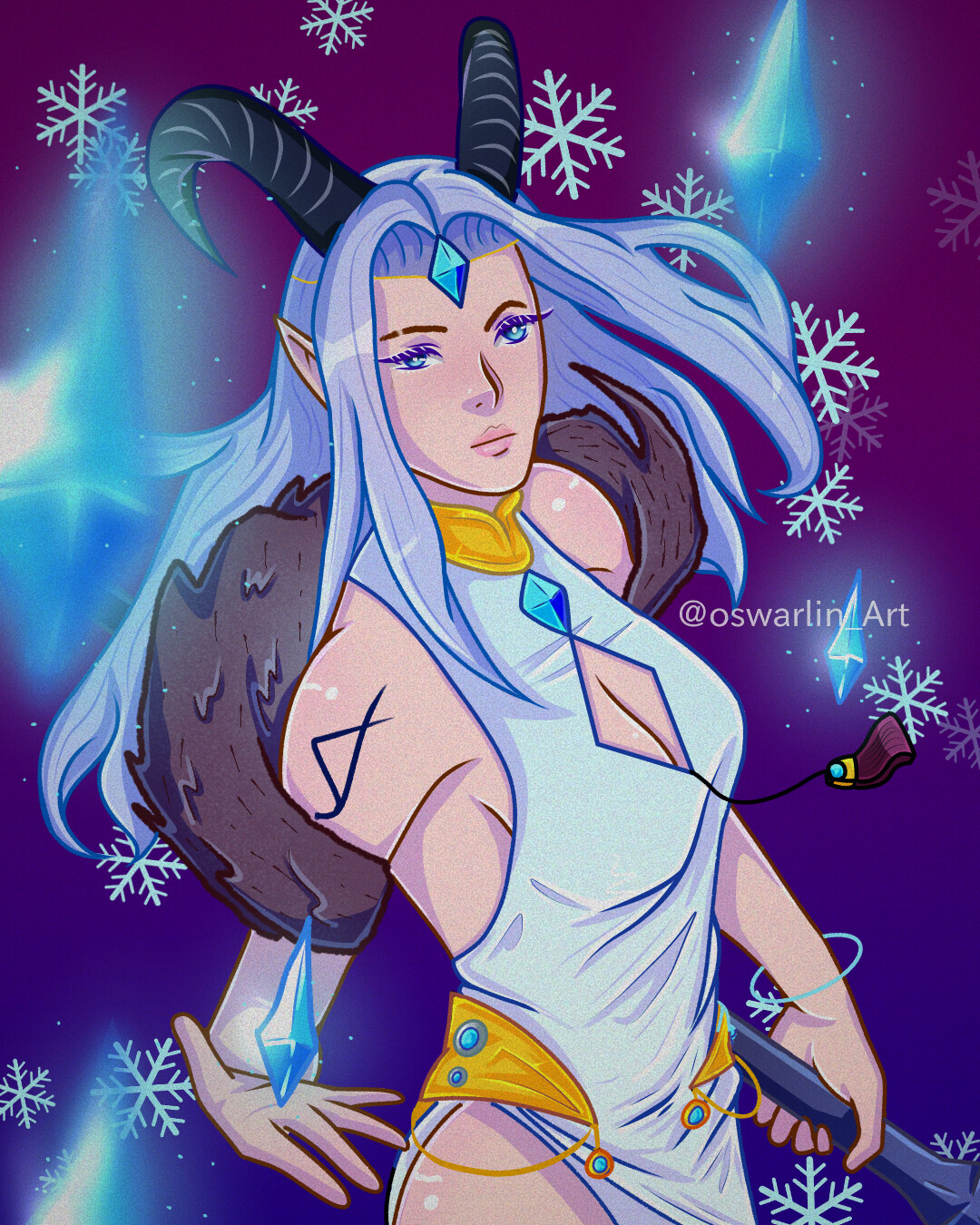 ArtStation - icy valkyrie