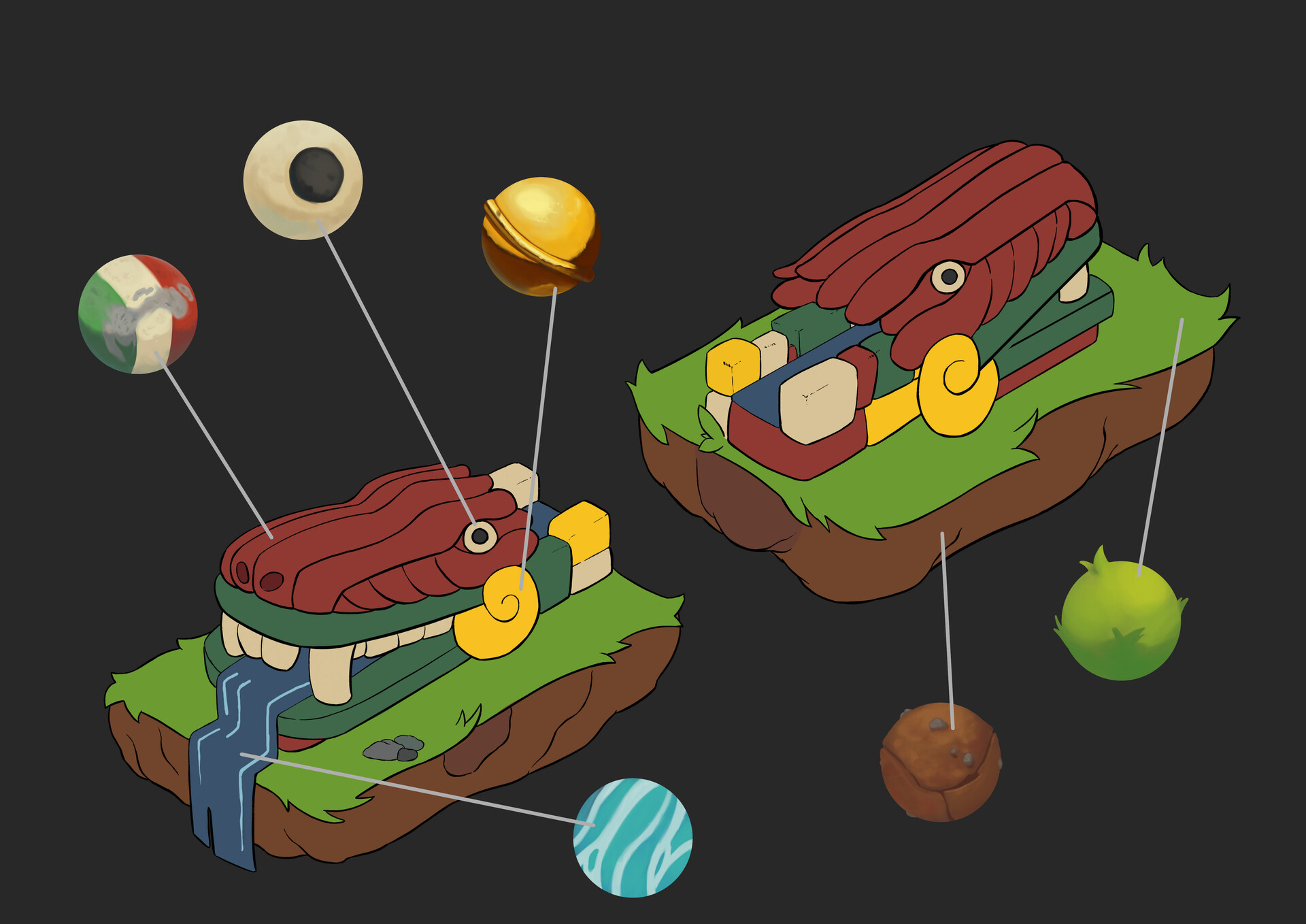 ArtStation - Aztec Props