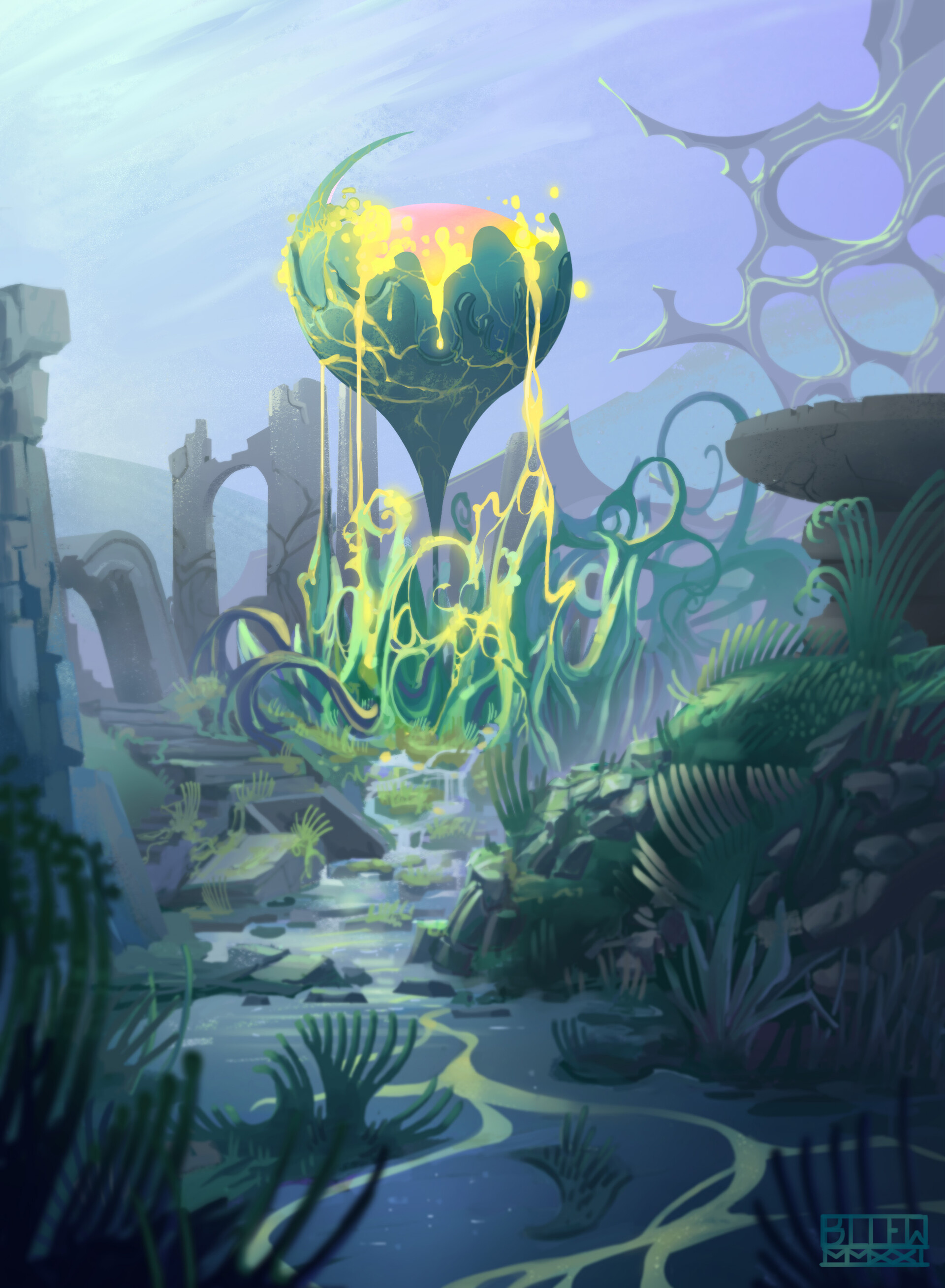 ArtStation - The Egg Hatching