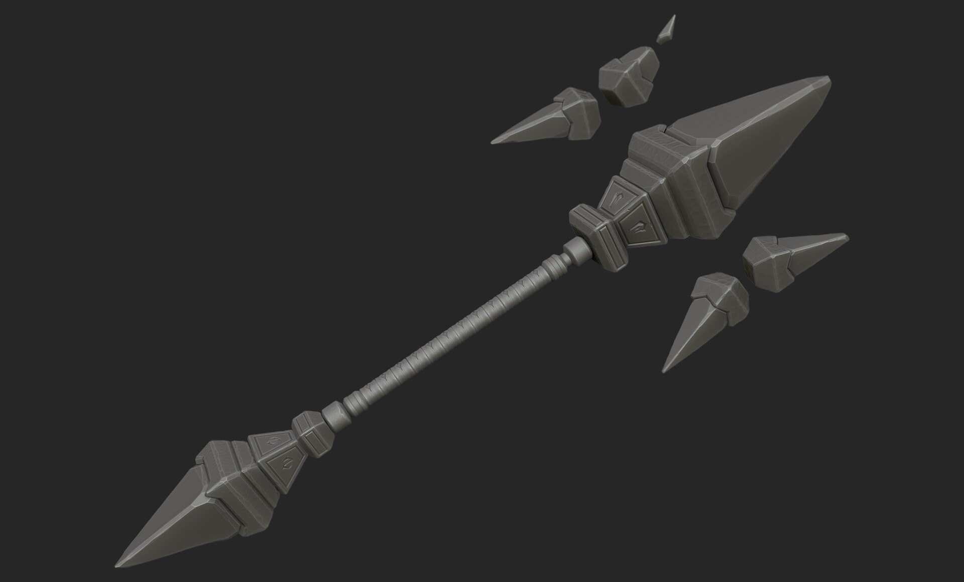 ArtStation - Stylized Staff