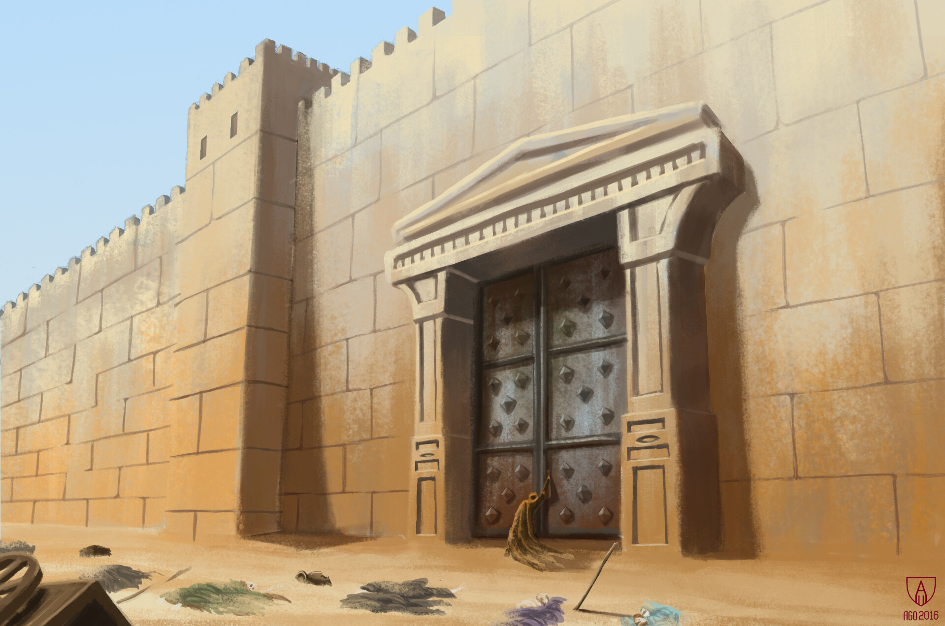 ArtStation - Closed Gates, 2016