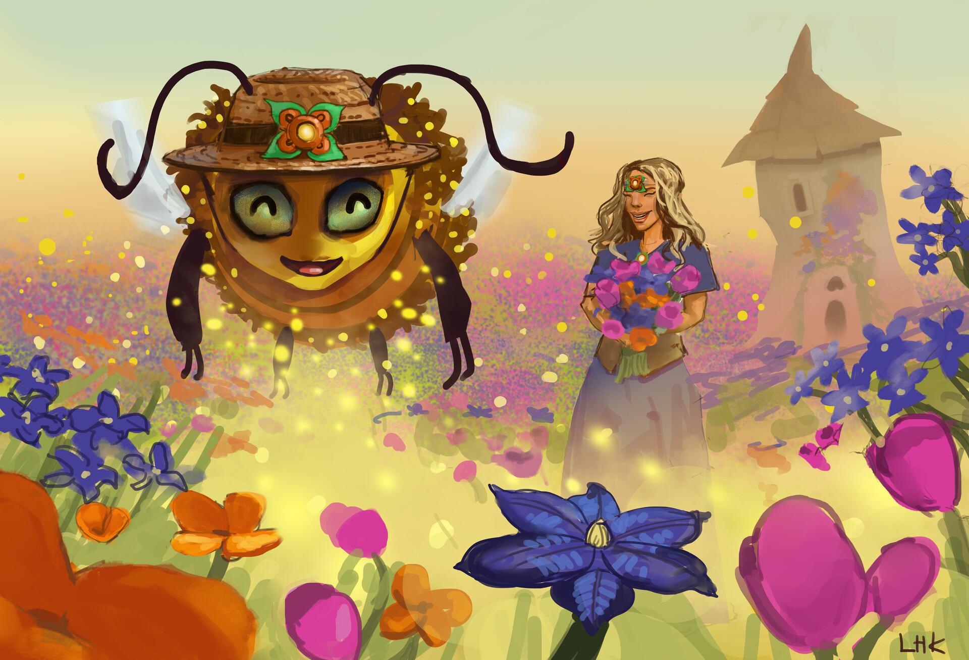 ArtStation - White witch pet