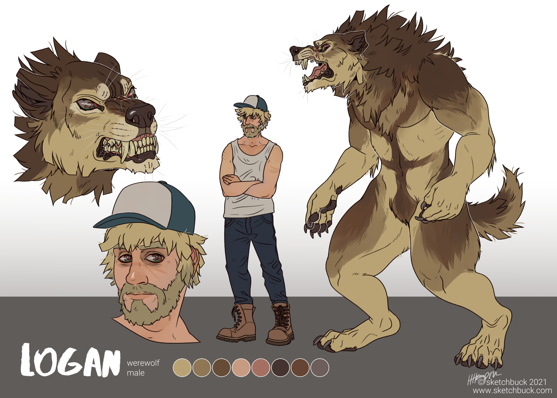 ArtStation - Logan Reference