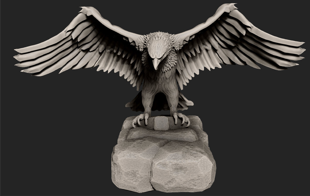 golden eagle 3d
