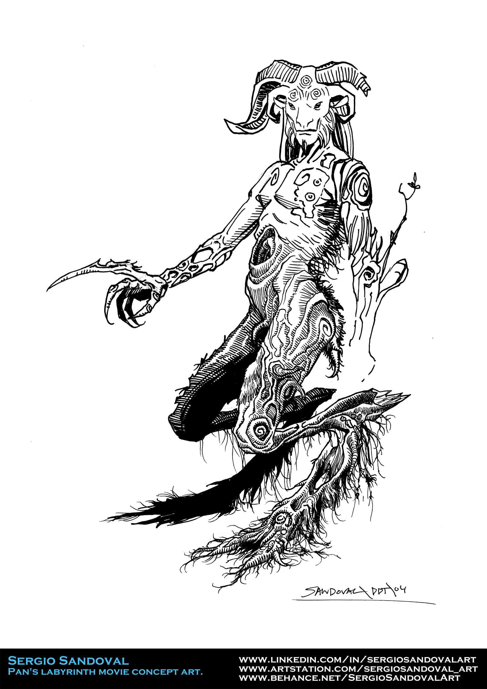 how to draw labyrinth characters