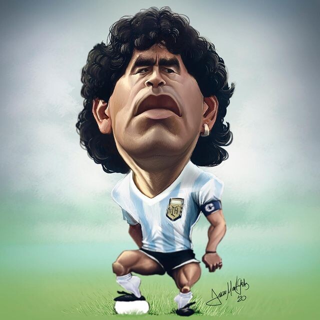 ArtStation - maradona