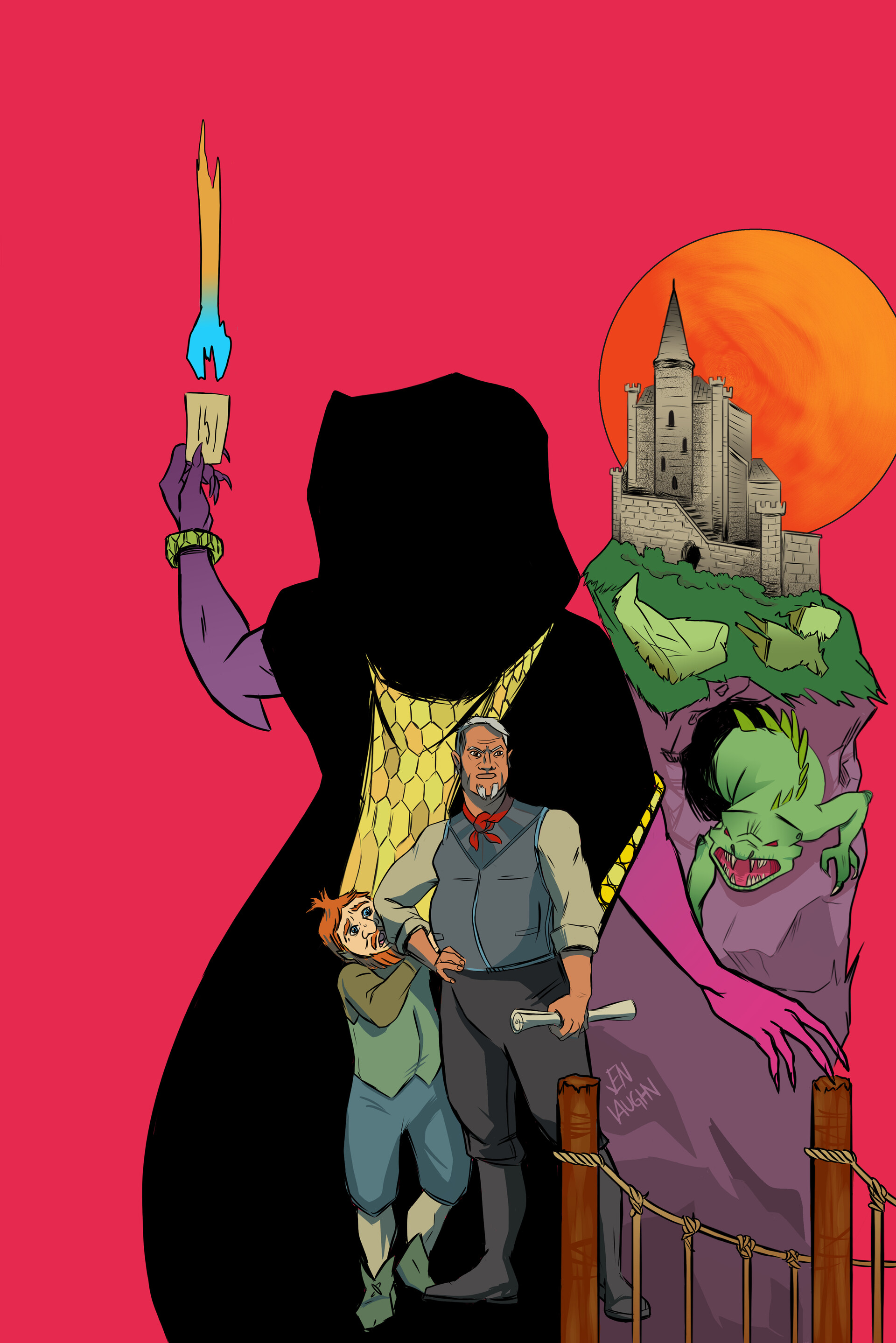 ArtStation - Trouble at Tresendar Manor