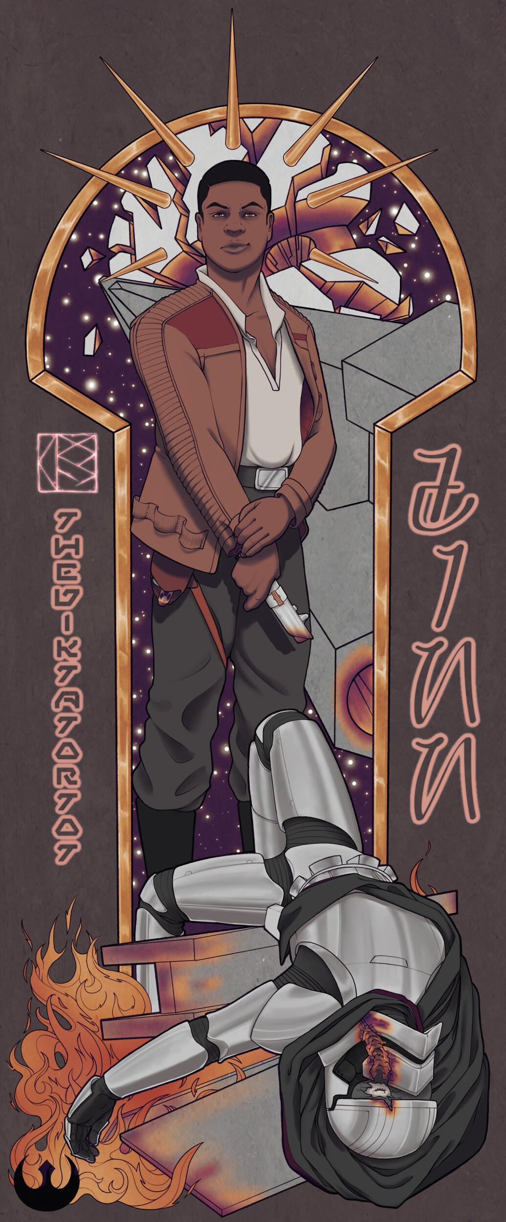 ArtStation - FINN - Inspired by Mucha's 'Medea'