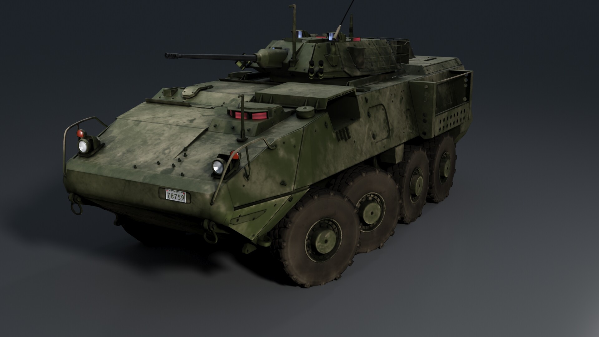 ArtStation - Light Armored Vehicule (LAV-3)