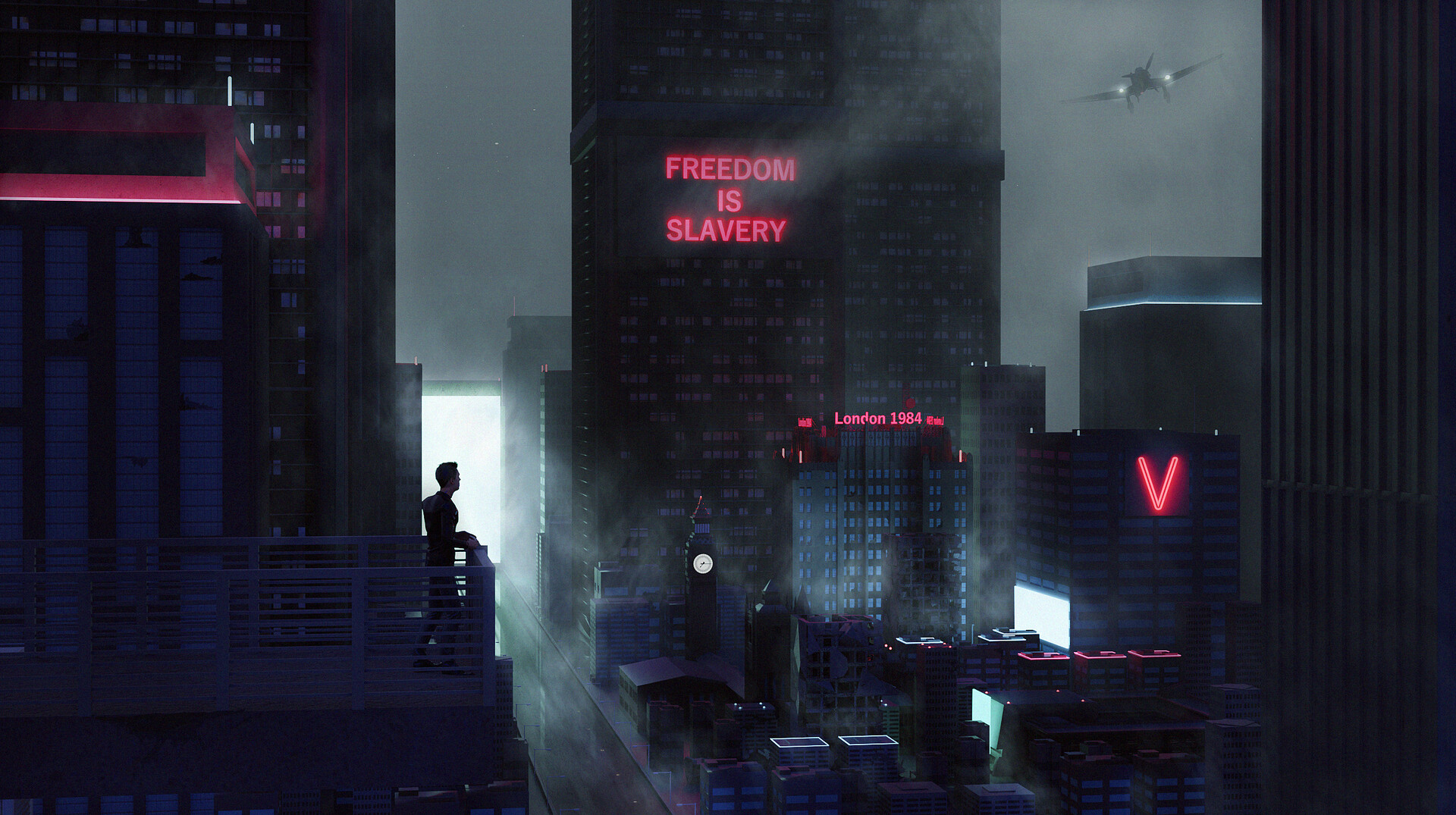 1984 Wallpaper George Orwell
