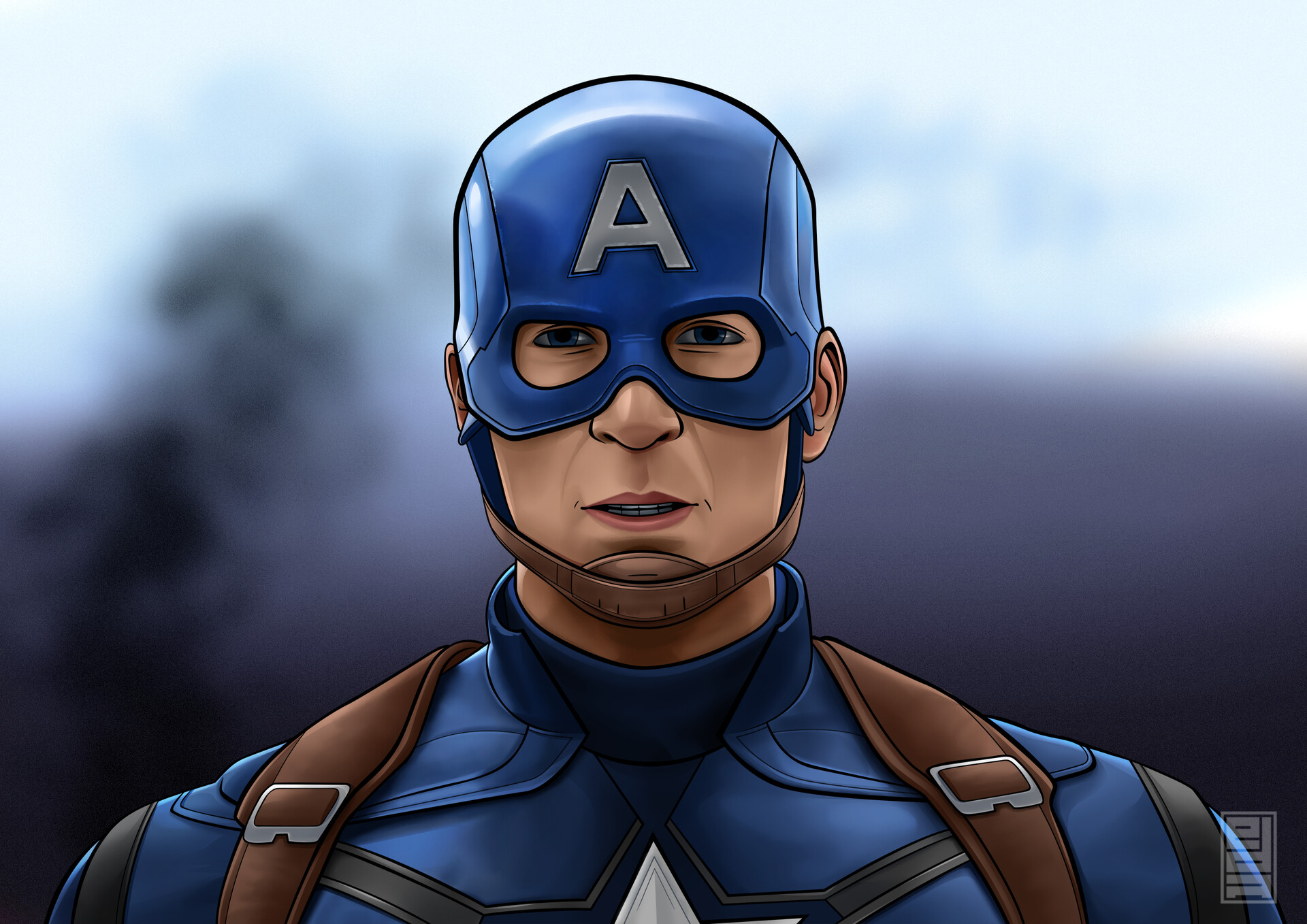 ArtStation - Captain America