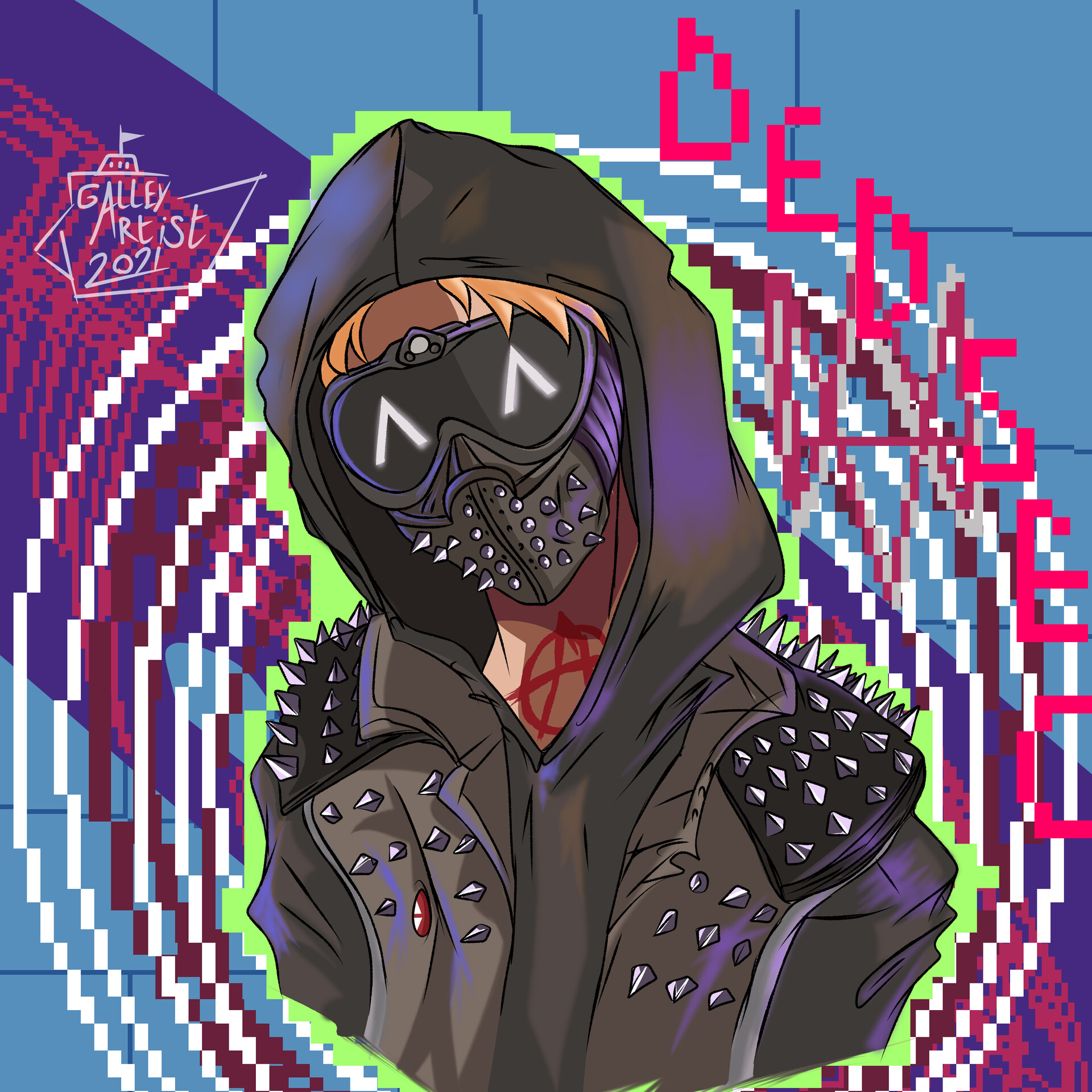 ArtStation - Wrench fanart portrait