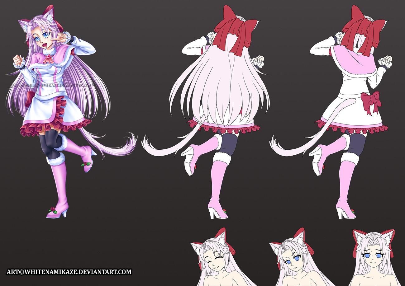 ArtStation - COMMISSION - Lilith Character Sheet