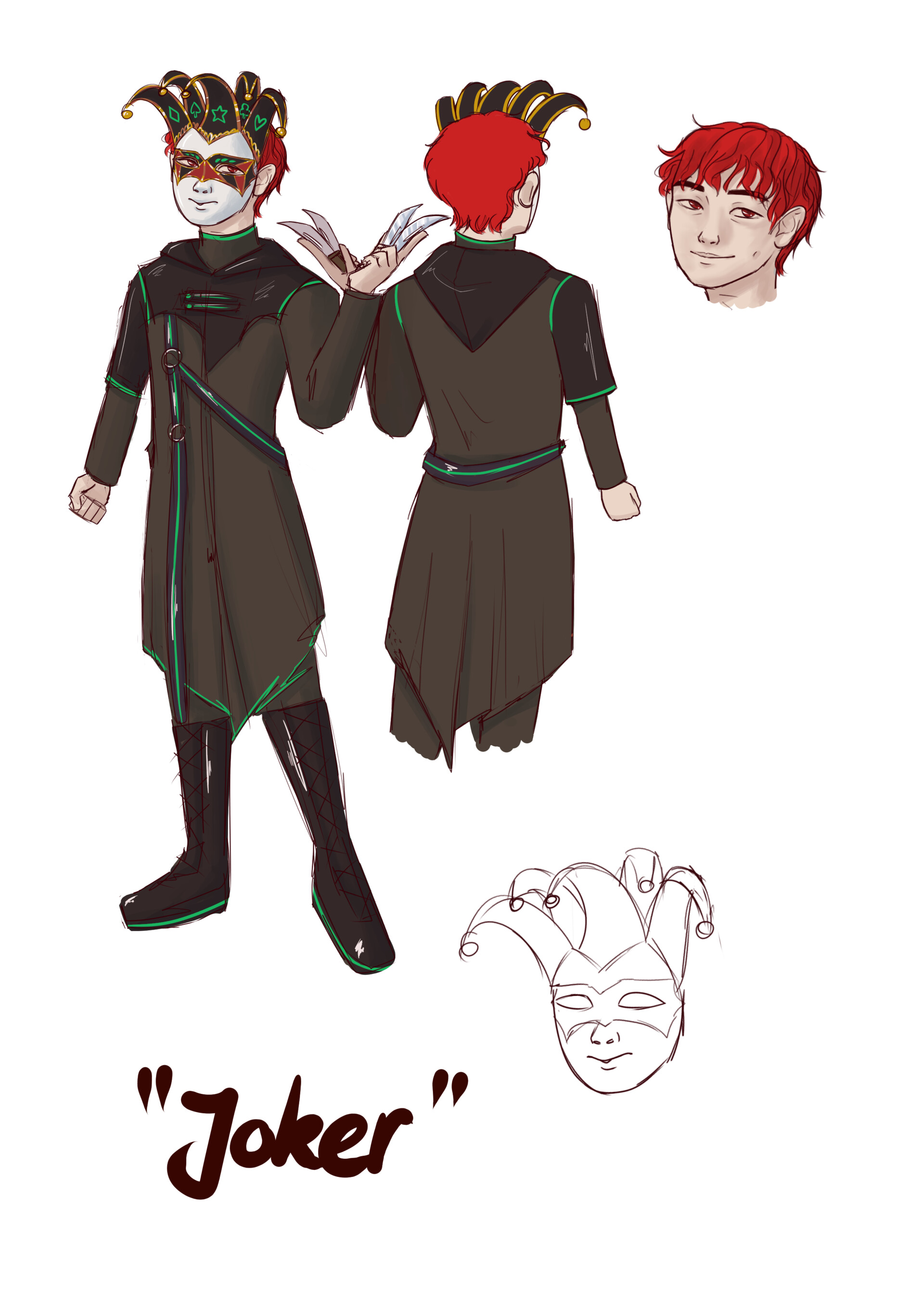 ArtStation - Joker - Deuteragonist (Concept)