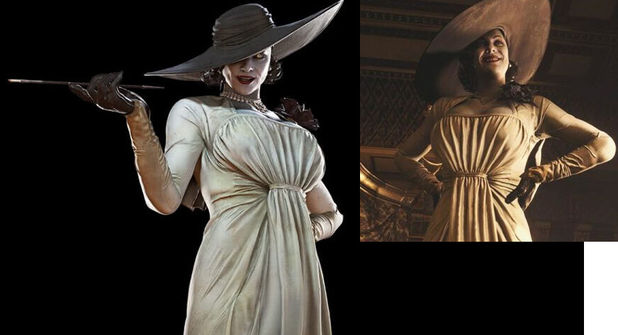 Greice Busato - Lady Dimitrescu fanarts and studies! - RE8