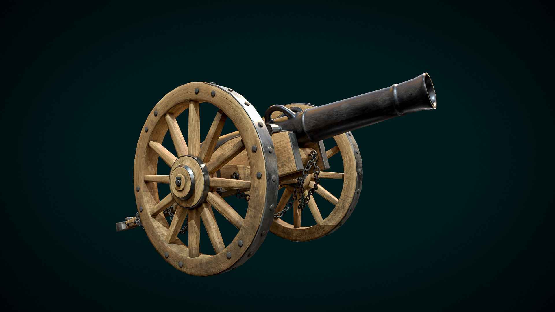 ArtStation - Medieval Cannon "Serpentine"
