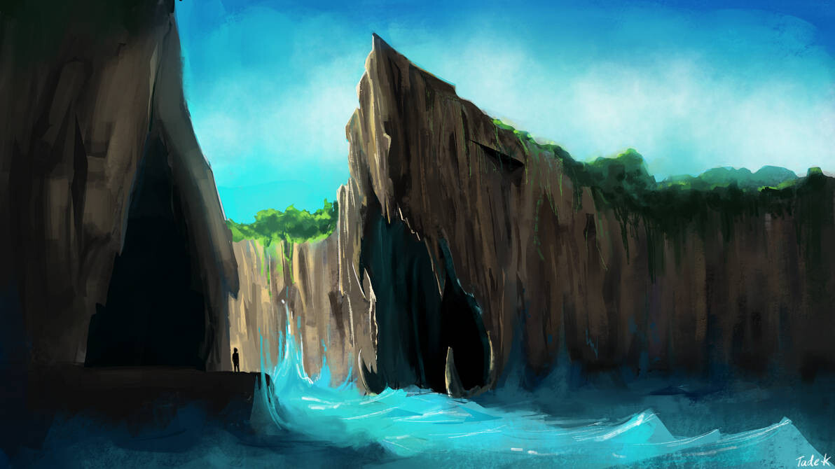 Artstation The Caves Mouth