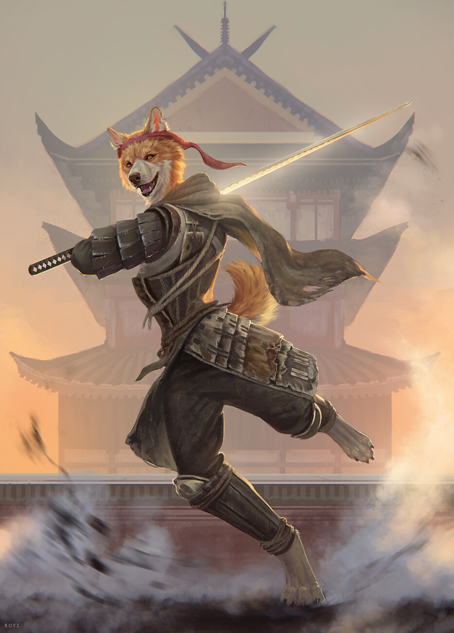 ArtStation - Nimble warrior