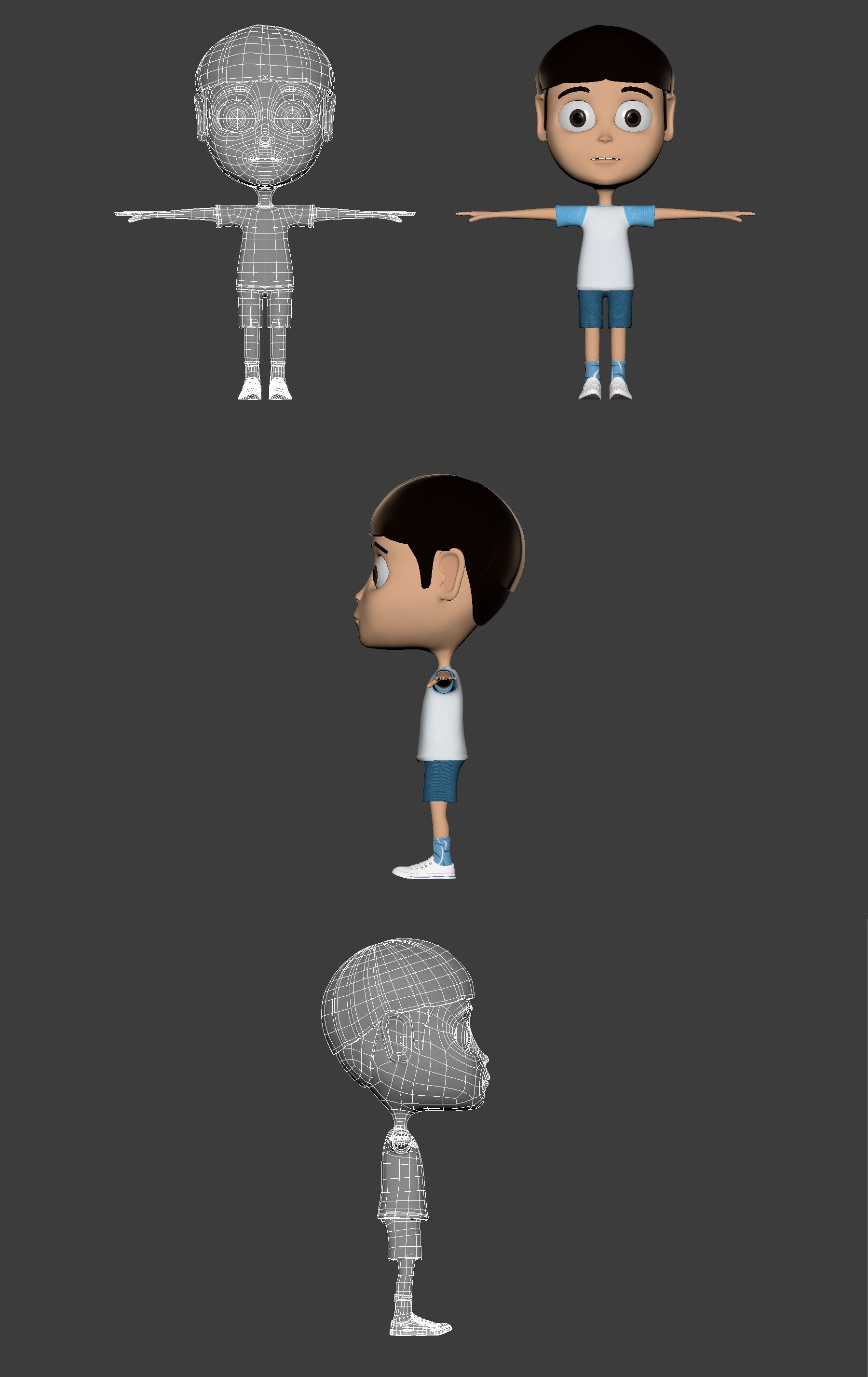 ArtStation - Boy model