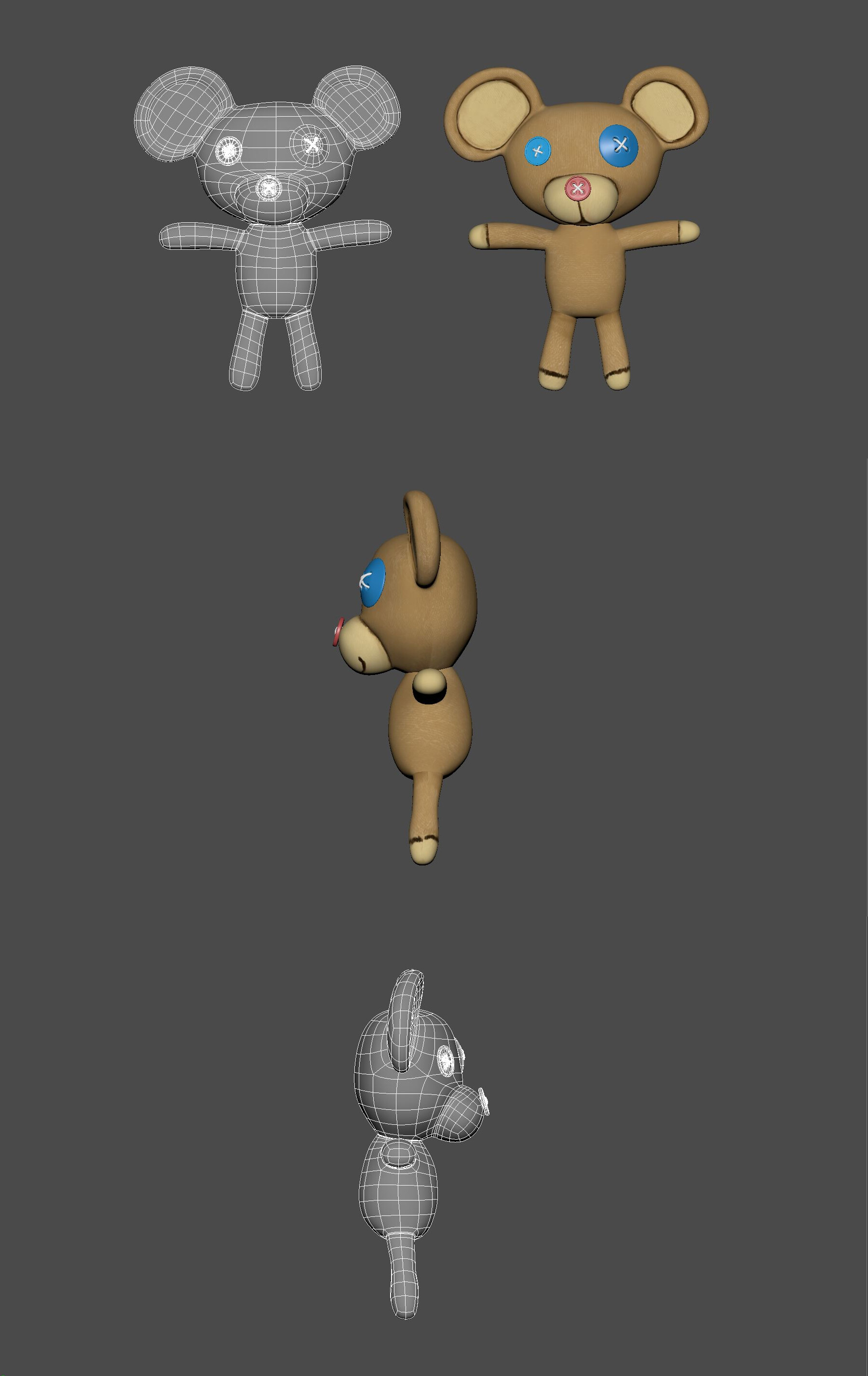 ArtStation - Teddy model