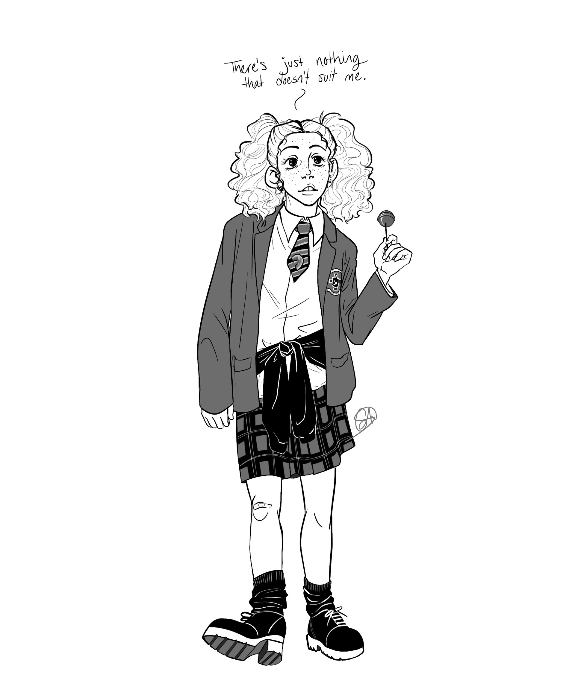 Gabs - Derry Girls: The Cartoon