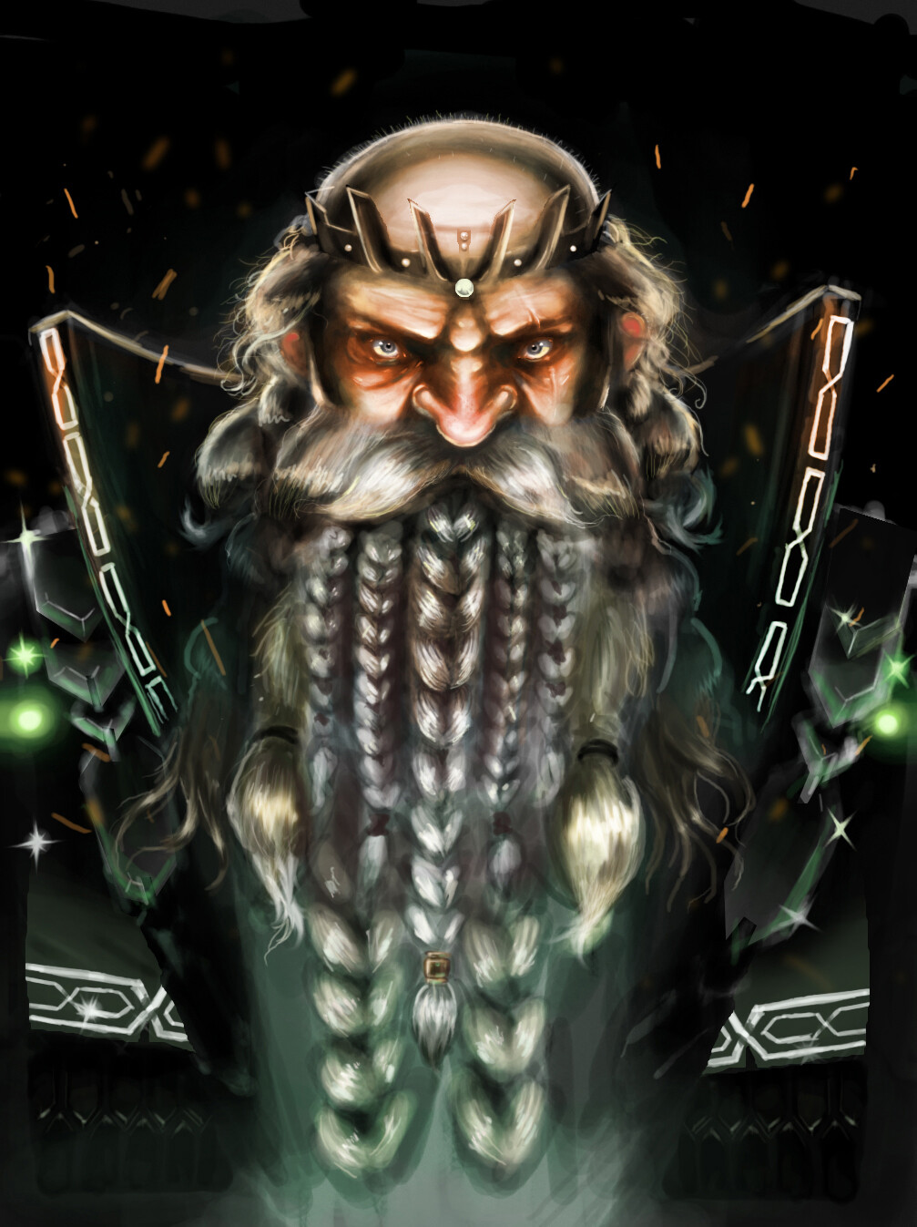ArtStation - Dwarf King