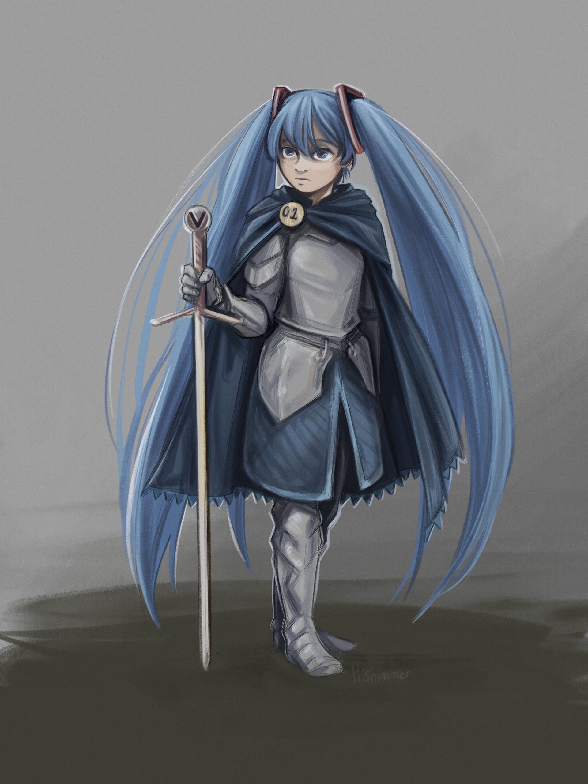 ArtStation - The Dame Miku Hatsune