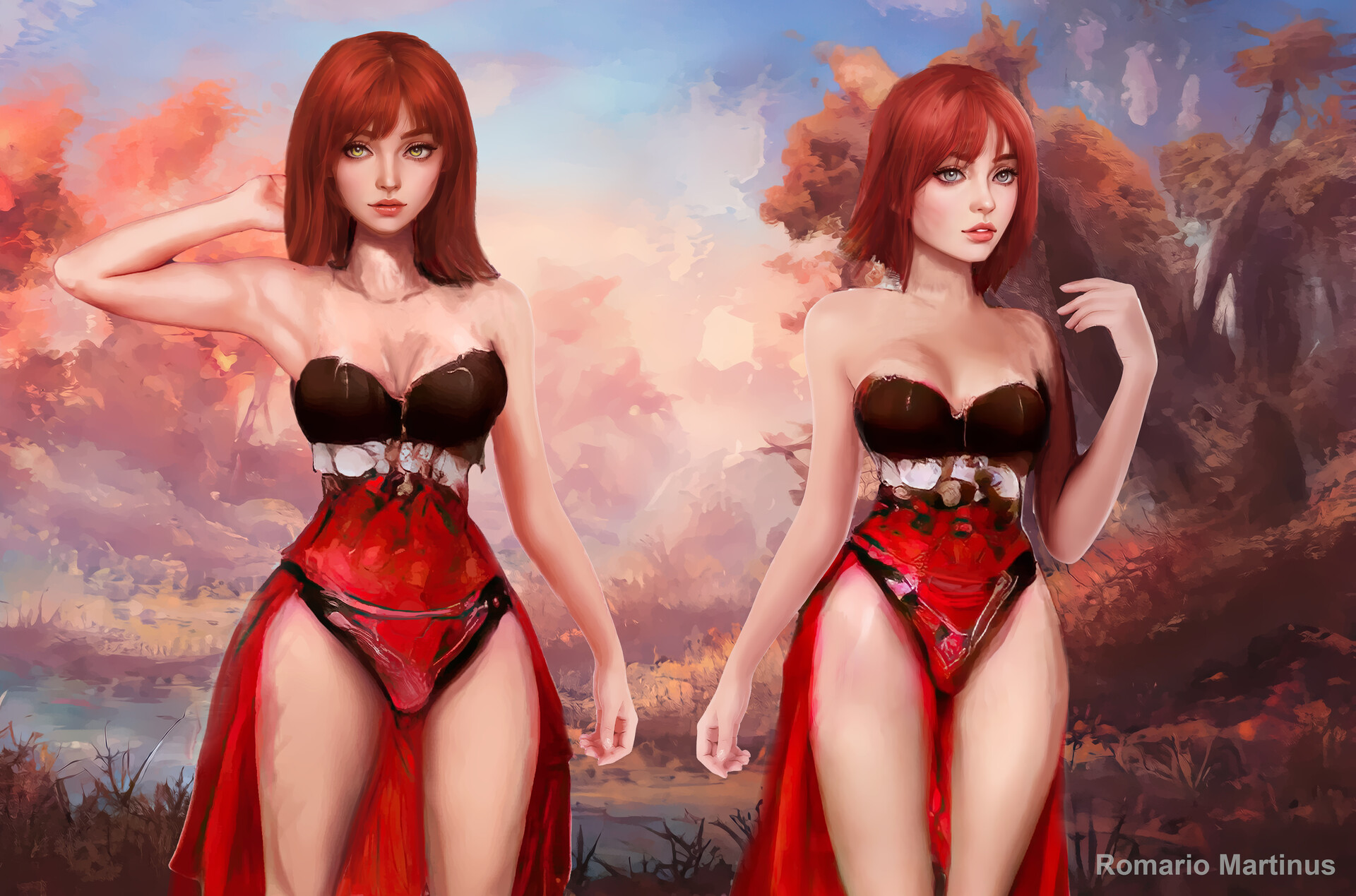 ArtStation - Female Wizards Concept Art