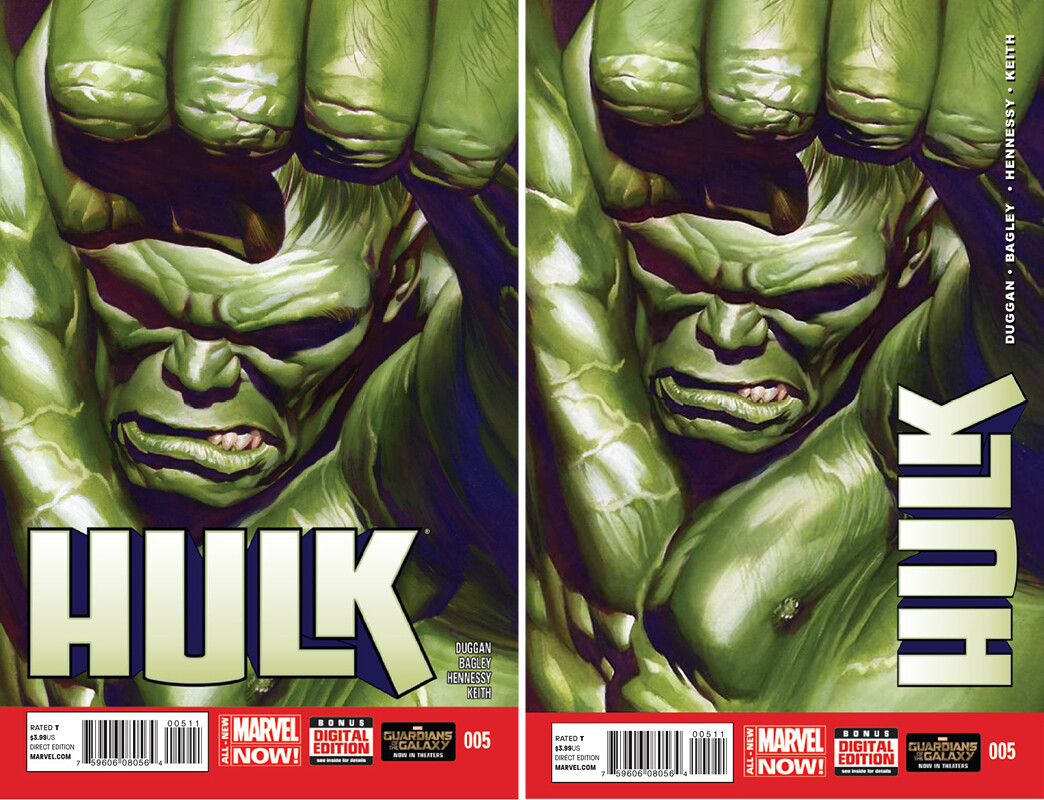 Marc Yu - Comic Book Cover Redesign