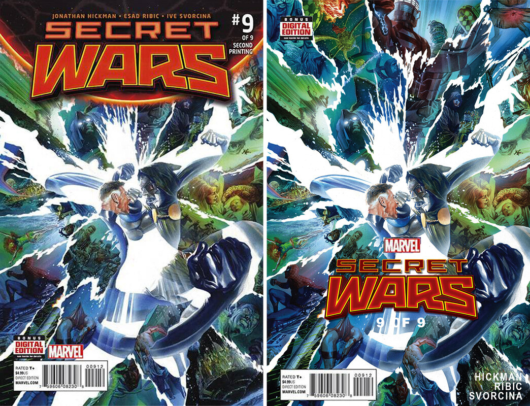 Marc Yu - Comic Book Cover Redesign