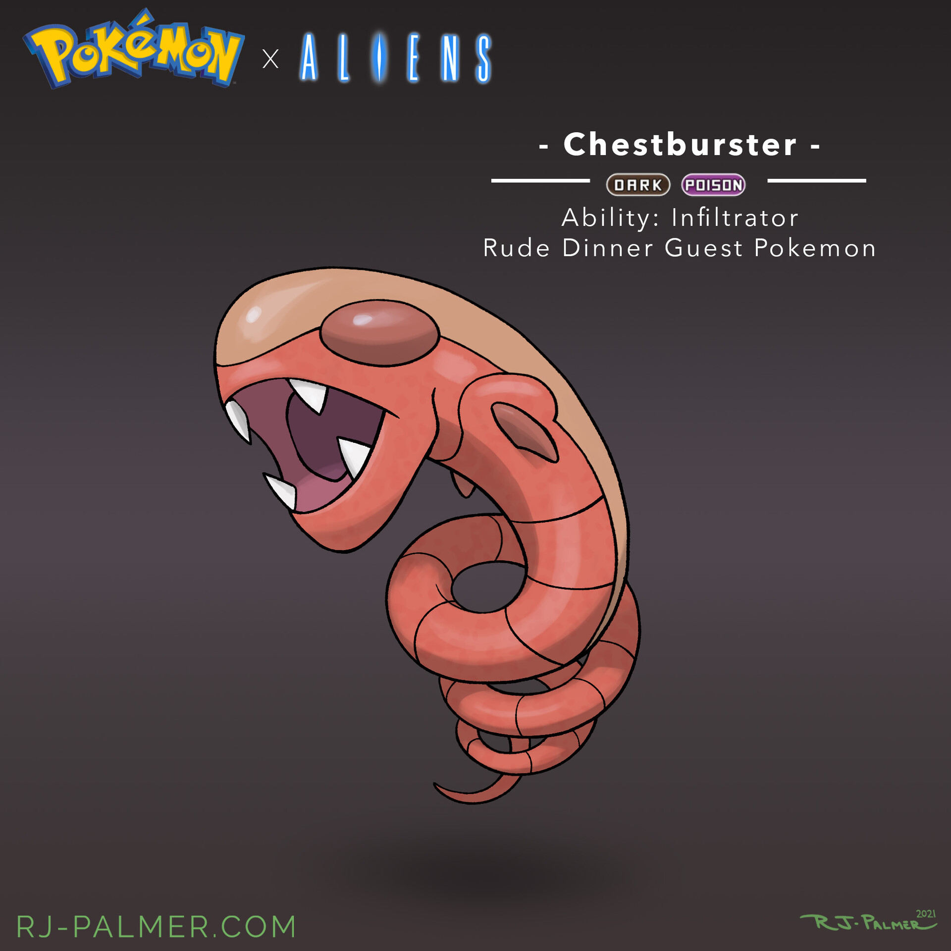 RJ Palmer - Pokemon x Aliens