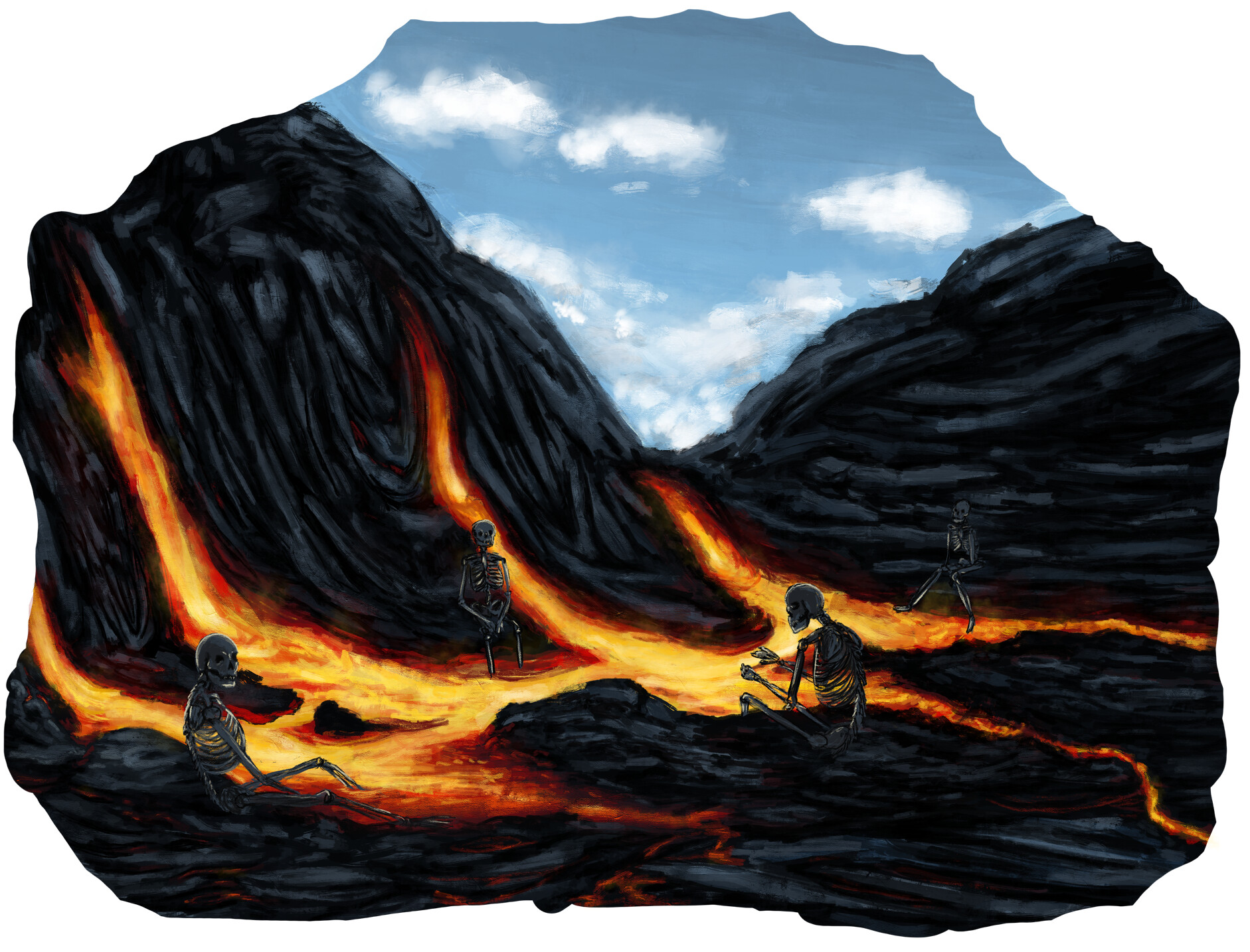 ArtStation - Volcano friends