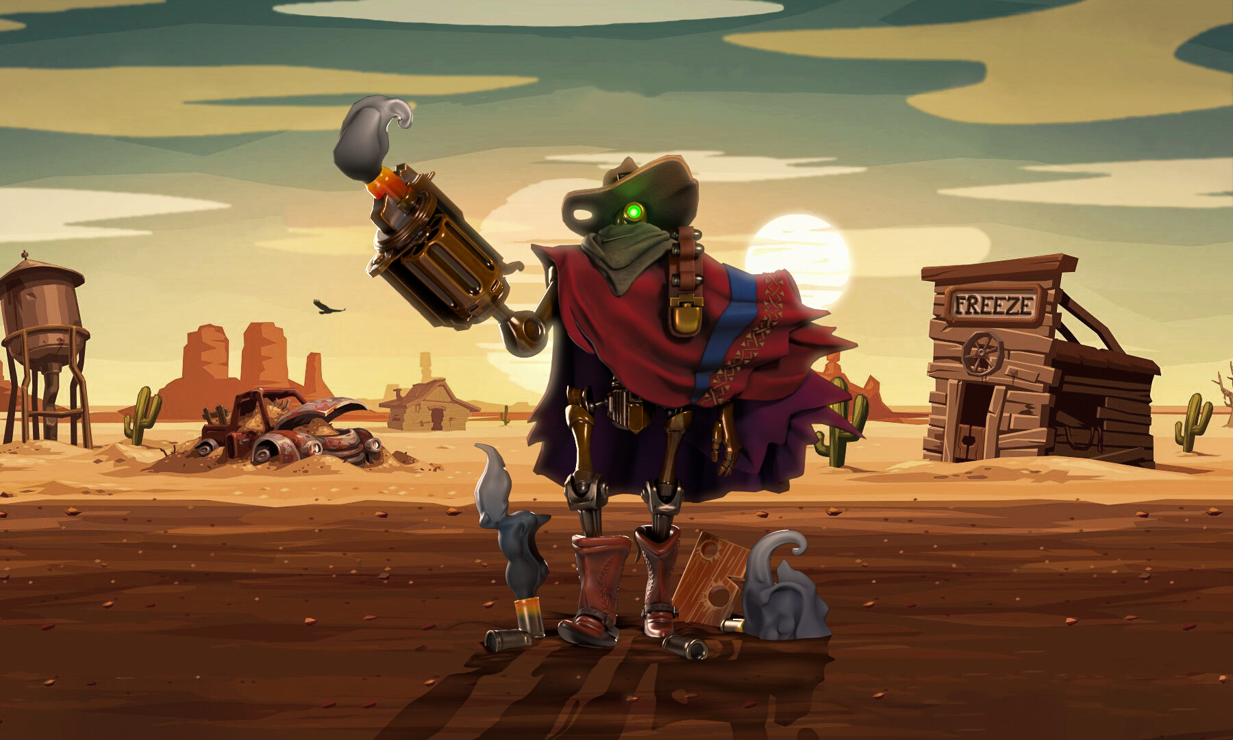 ArtStation - 'Wild West Bot'