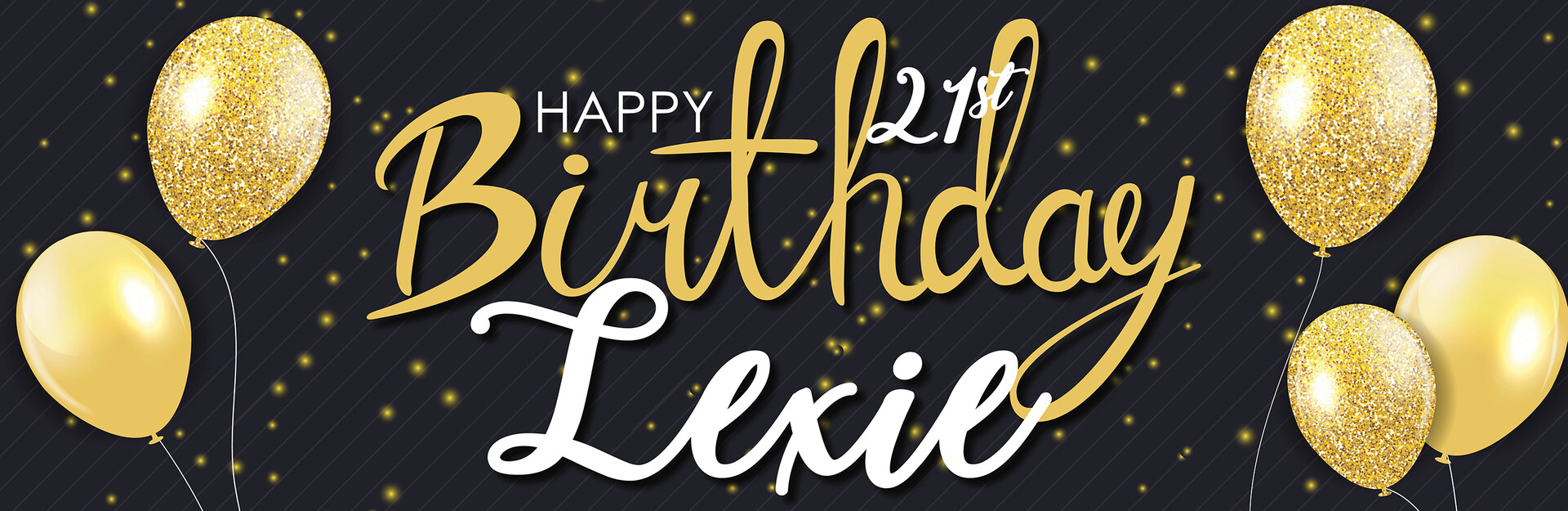 ArtStation - Birthday Banner for Lexie