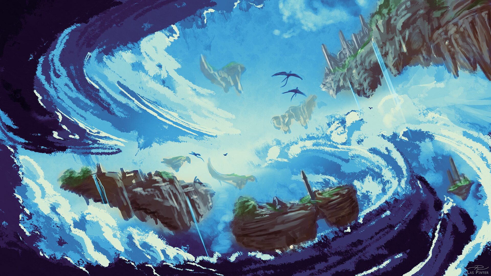 ArtStation - Sea of Mists - Commission