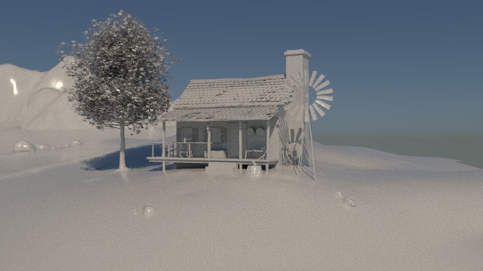 ArtStation - Ilumination and noise practice