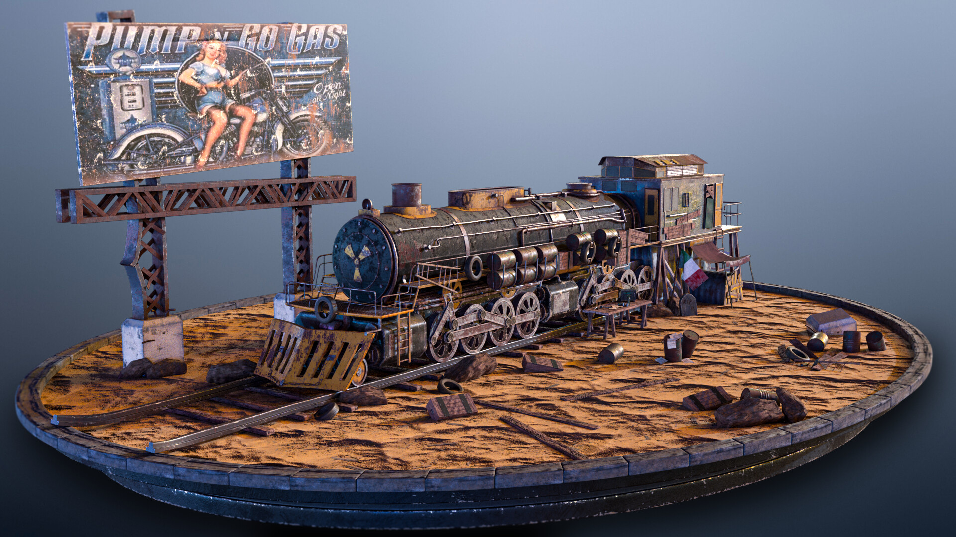 ArtStation - Train Home